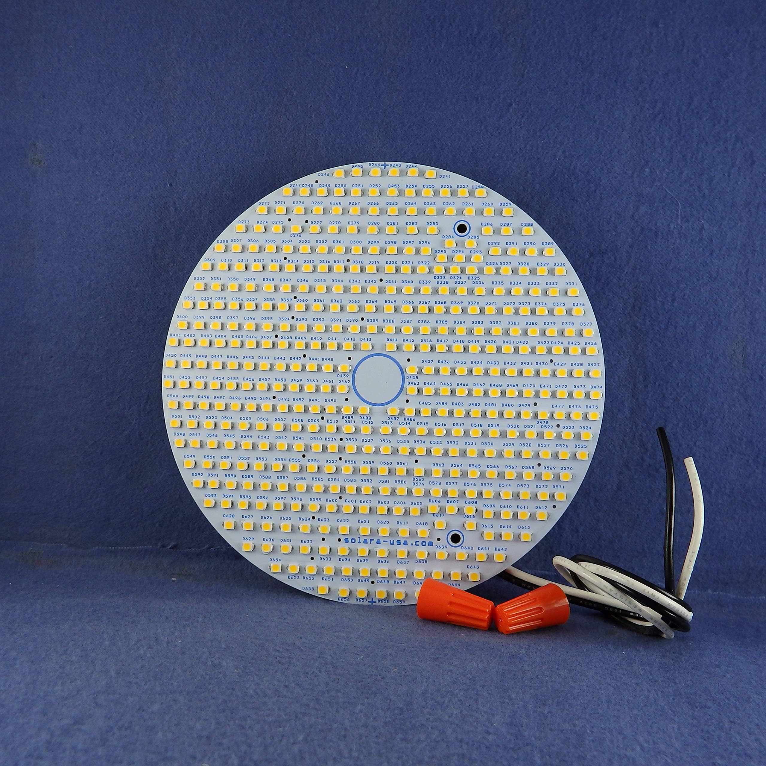 SOLARA-USA 6" Dia. 3700-4000Lumens 17Watts LED Disc for Ceiling Fan ...