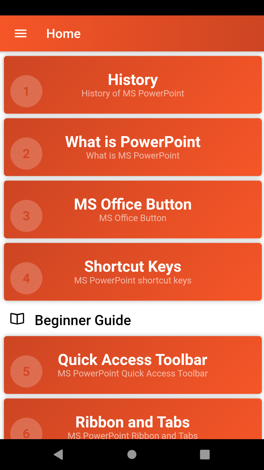 Guide for MS PowerPoint: app su Amazon Appstore