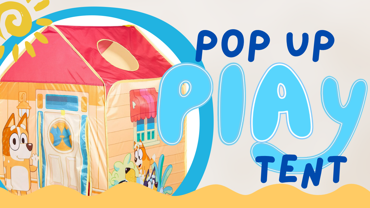 Watch Bluey Easy Pop Up Play Tent on Amazon Live