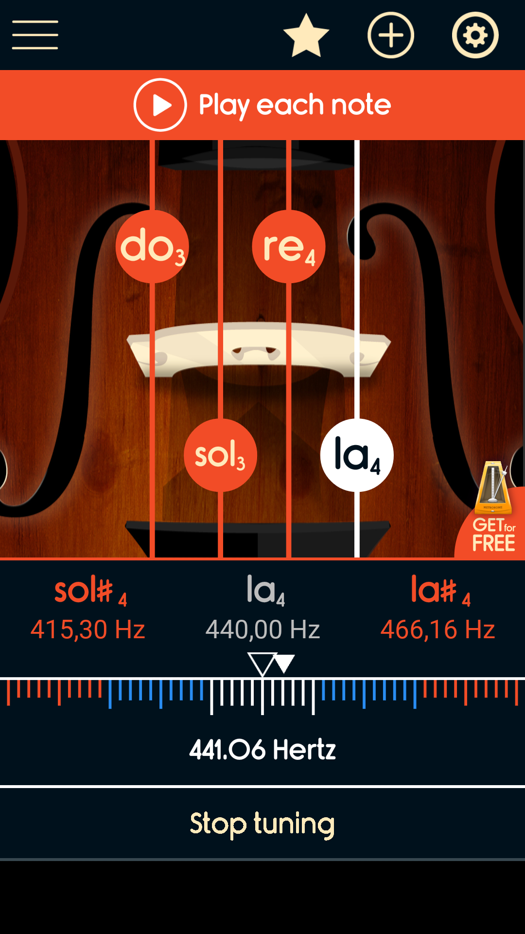Master Viola Tuner - App on Amazon Appstore