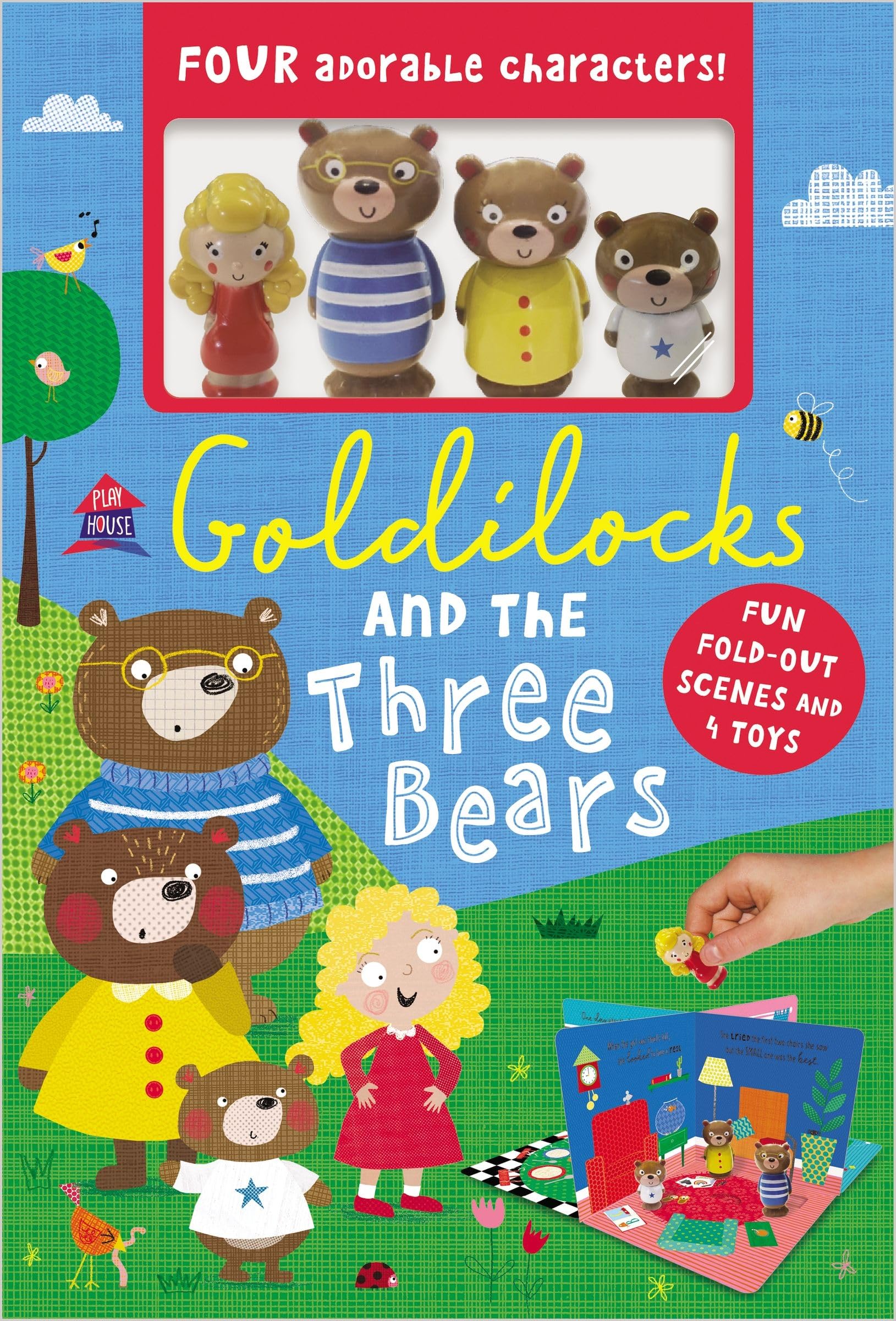 Amazon.com: Goldilocks and the Three Bears: 9781789470642: Make Believe ...