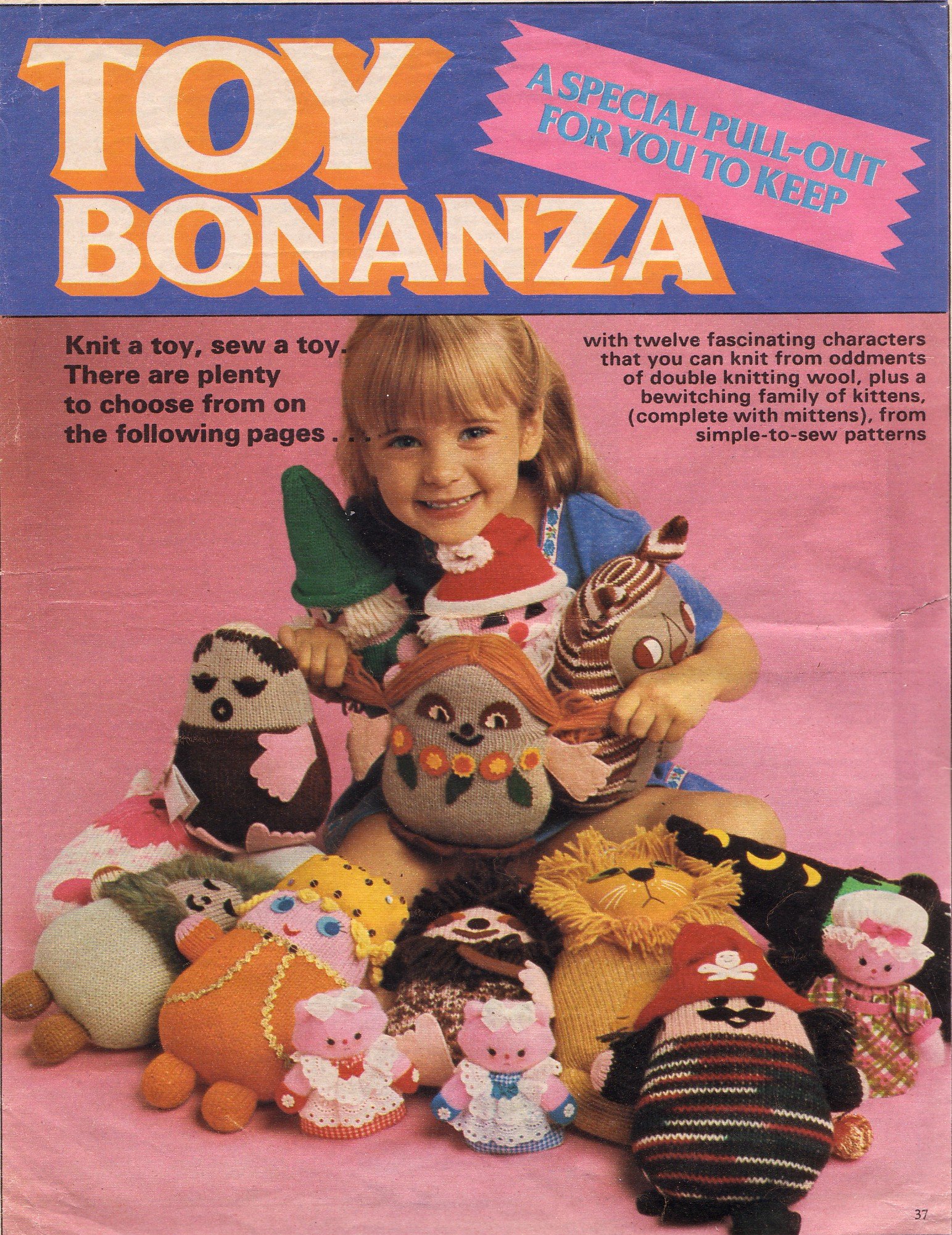 Buy Toy Bonanza Nursery Rhyme Kittens by Jean Greenhowe Sewing Pattern ...