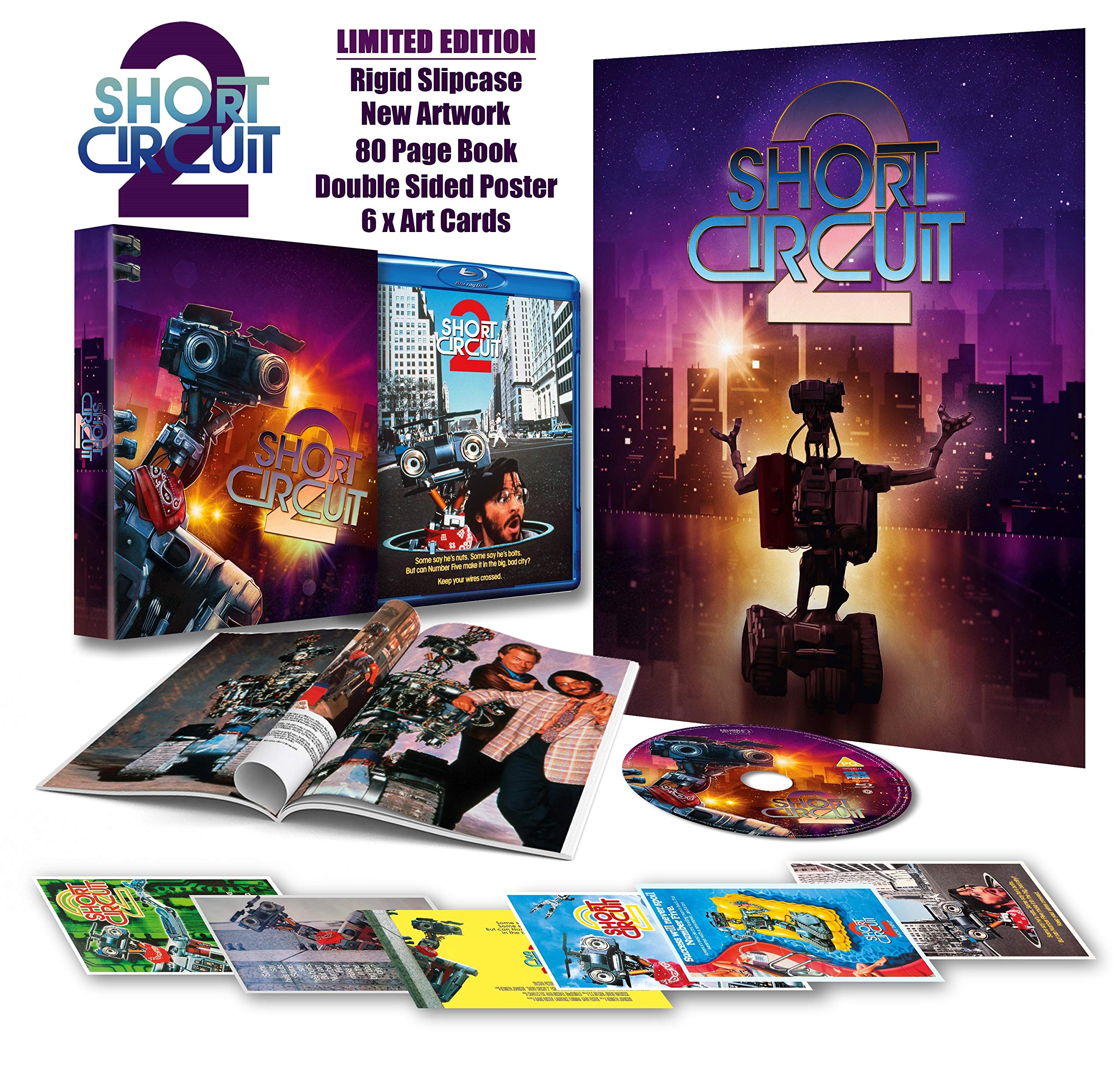Short Circuit 2 DELUXE LIMITED EDITION [Blu-ray] [2020]: Amazon.co.uk ...