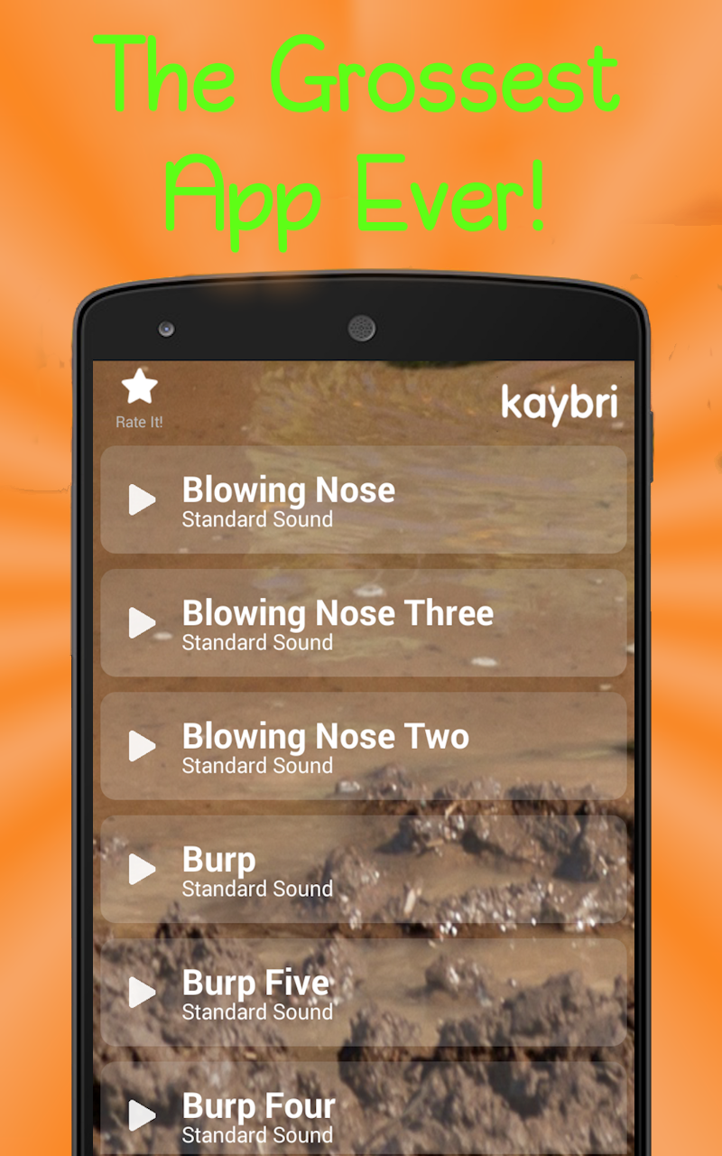 Gross Noises - App on Amazon Appstore