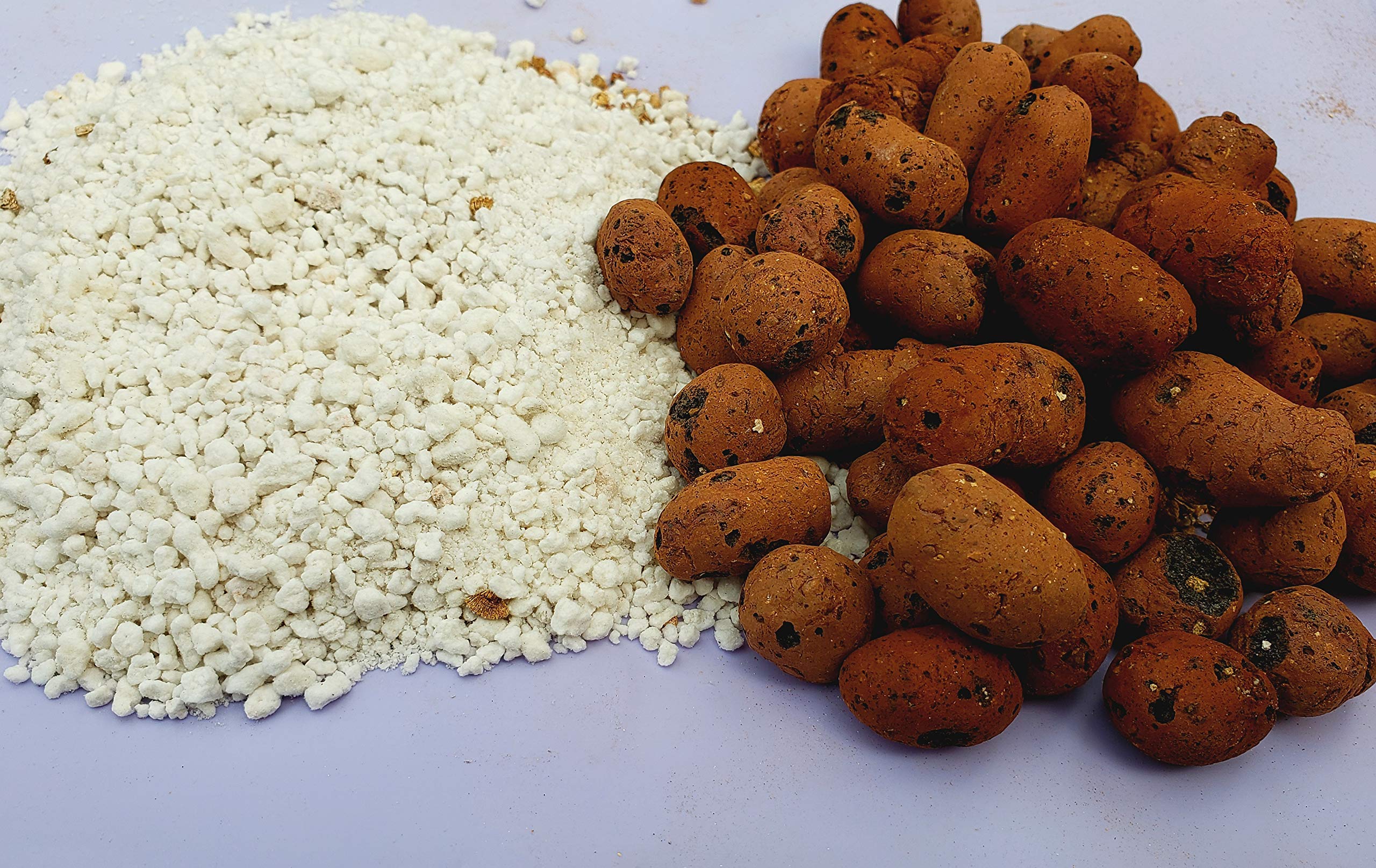 Buy Cultivo Combo of Perlite (1 KG Pack) and Clay Pebbles (1 KG Pack ...