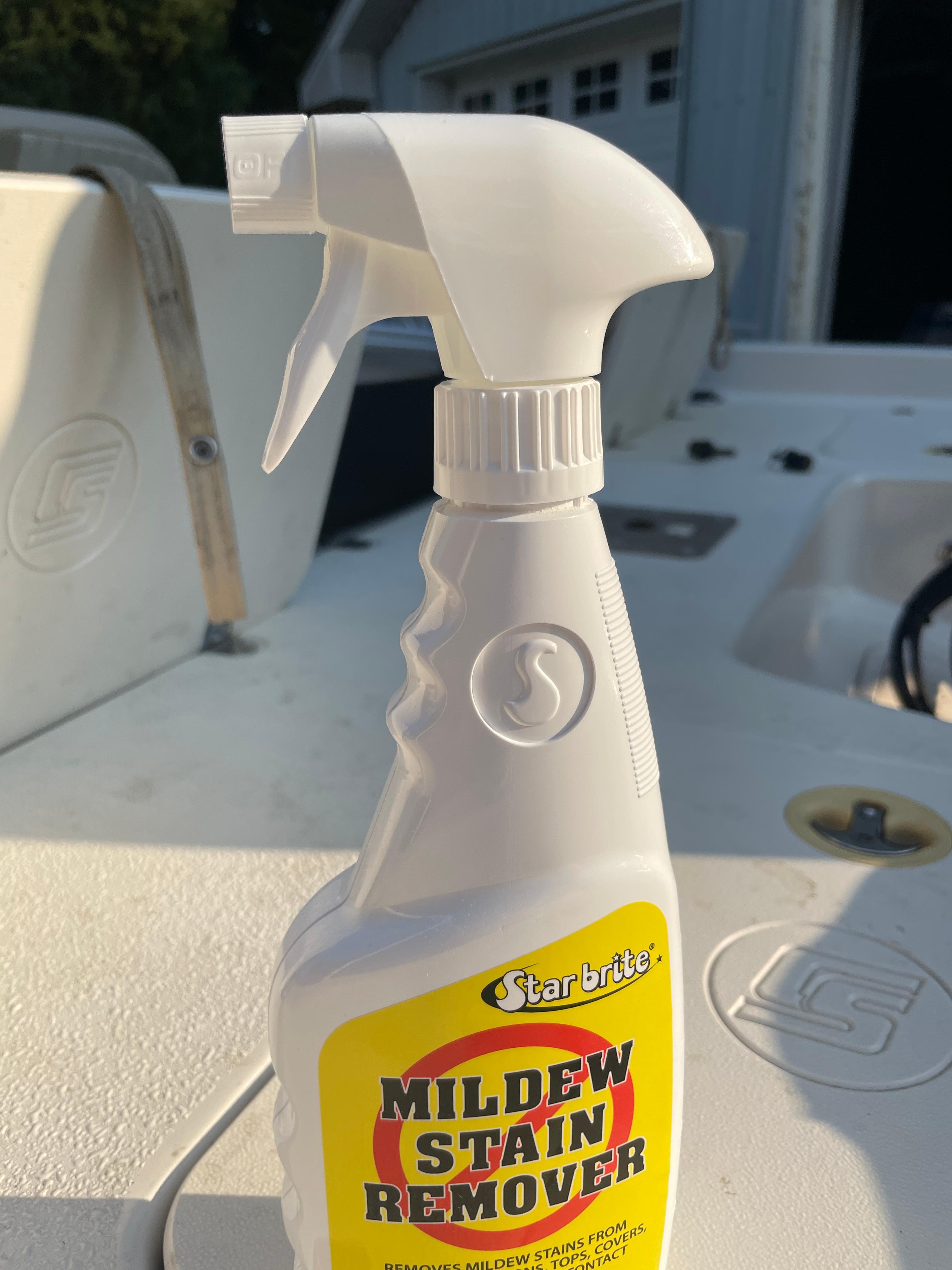 Watch Mildew spray works really well for boat cushions! on Amazon Live