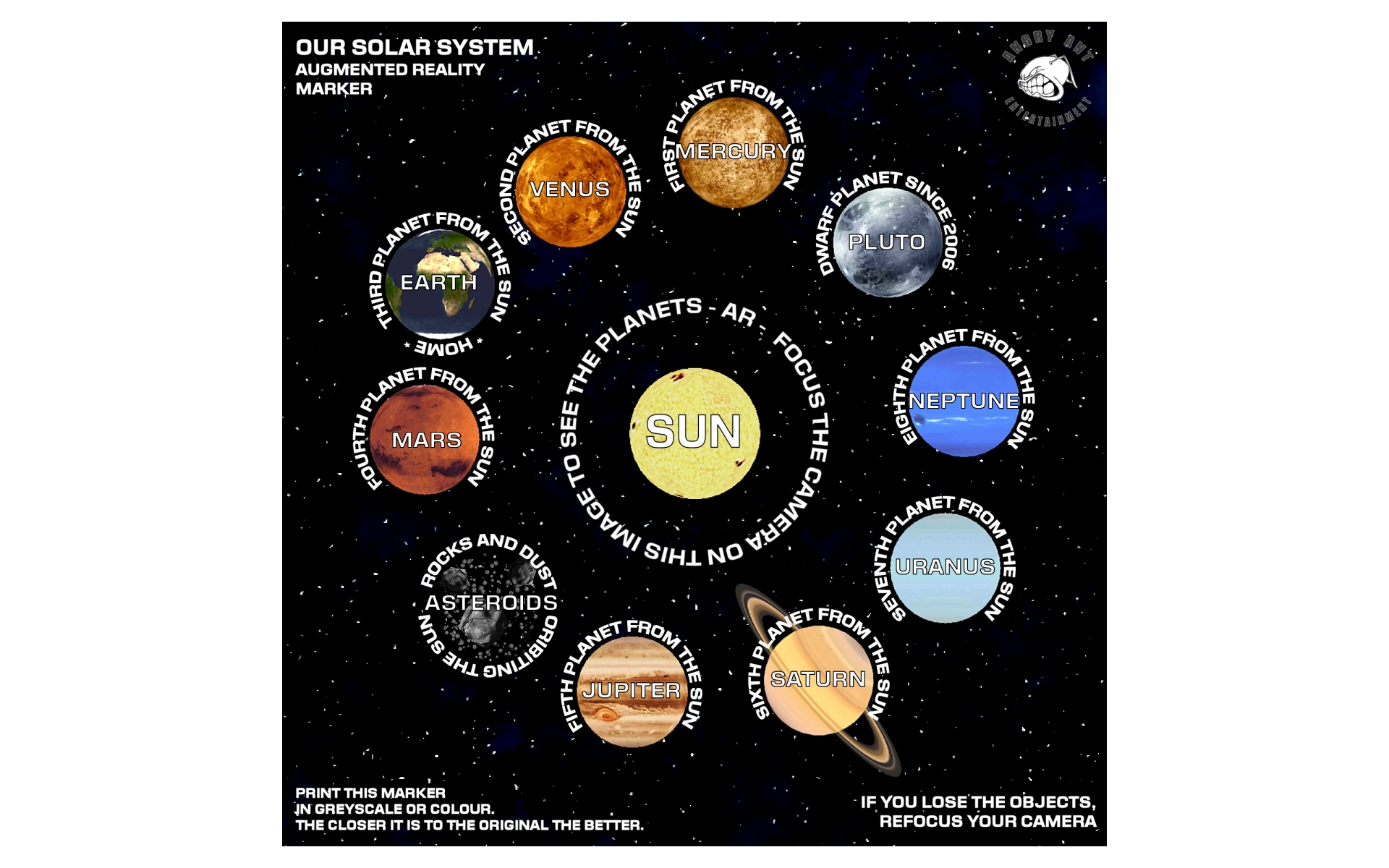 Our Solar System AR - App on Amazon Appstore