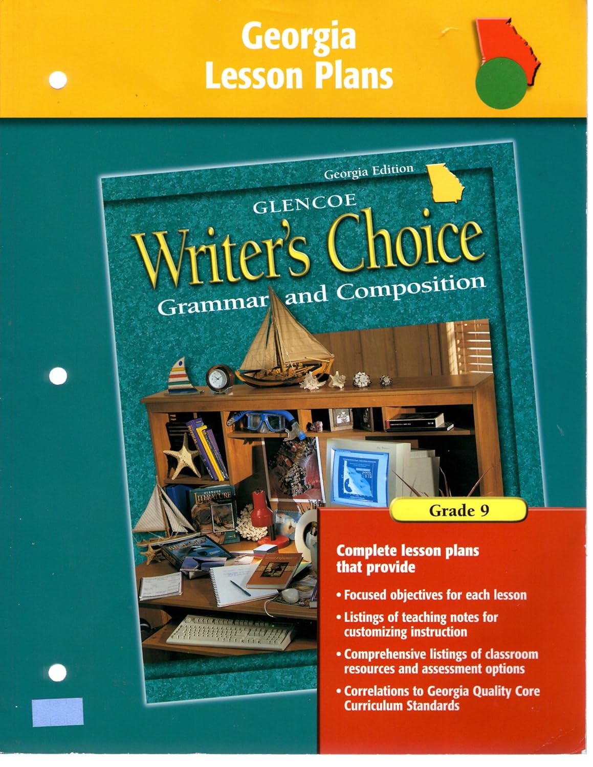 Writer's Choice Georgia Lesson Plans Grade 9: Glencoe/McGraw-Hill ...