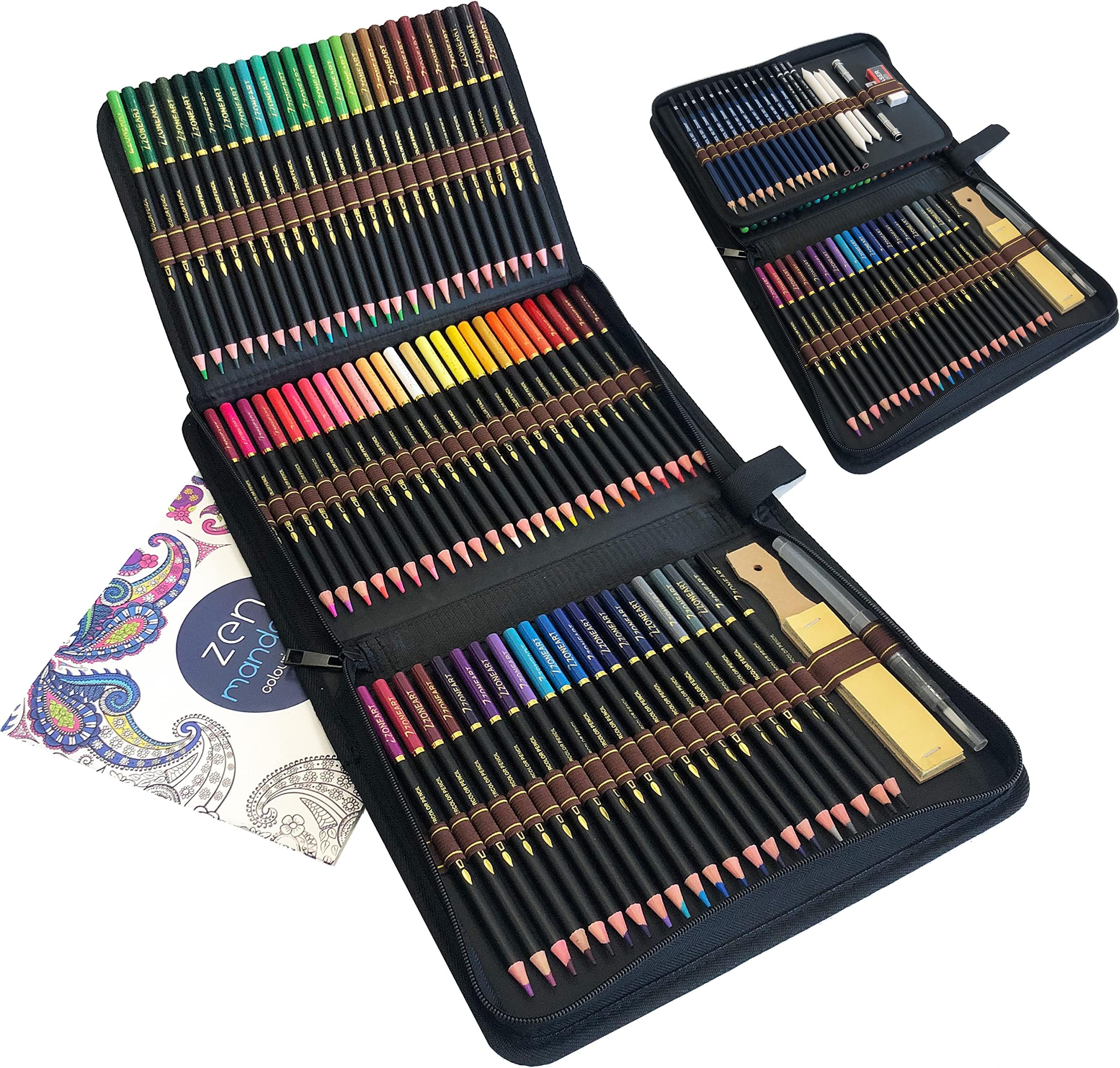 Matite Colorate Professionali, 96 Pezzi per Disegno Artistico per ...