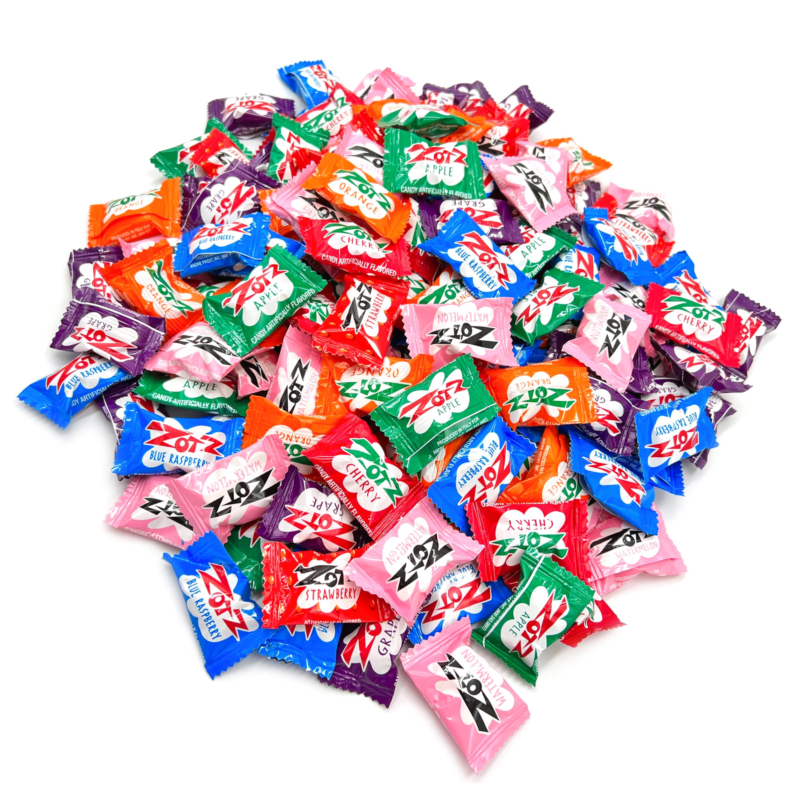 Snapklik.com : Zotz Fizz Power Hard Candy, Assorted Fruit Flavors