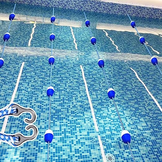 Amazon.com: NUNETH Pool Lane Divider 75 Feet 65 Feet, Swimming Pool ...