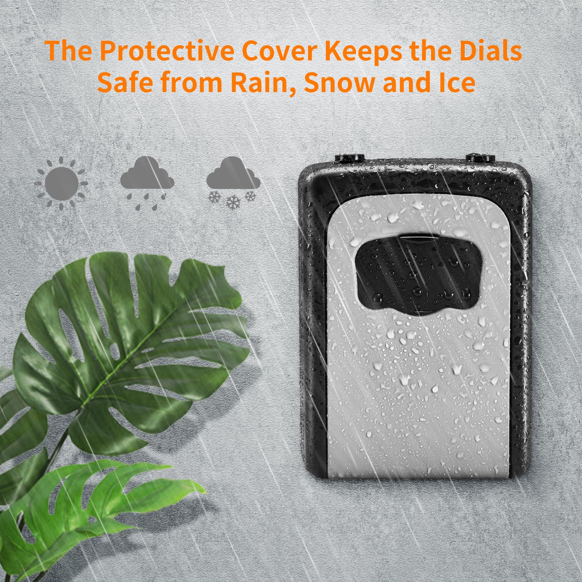 Snapklik.com : Portable Key Lock Box, Upgrade Clearly Visible Numbers ...