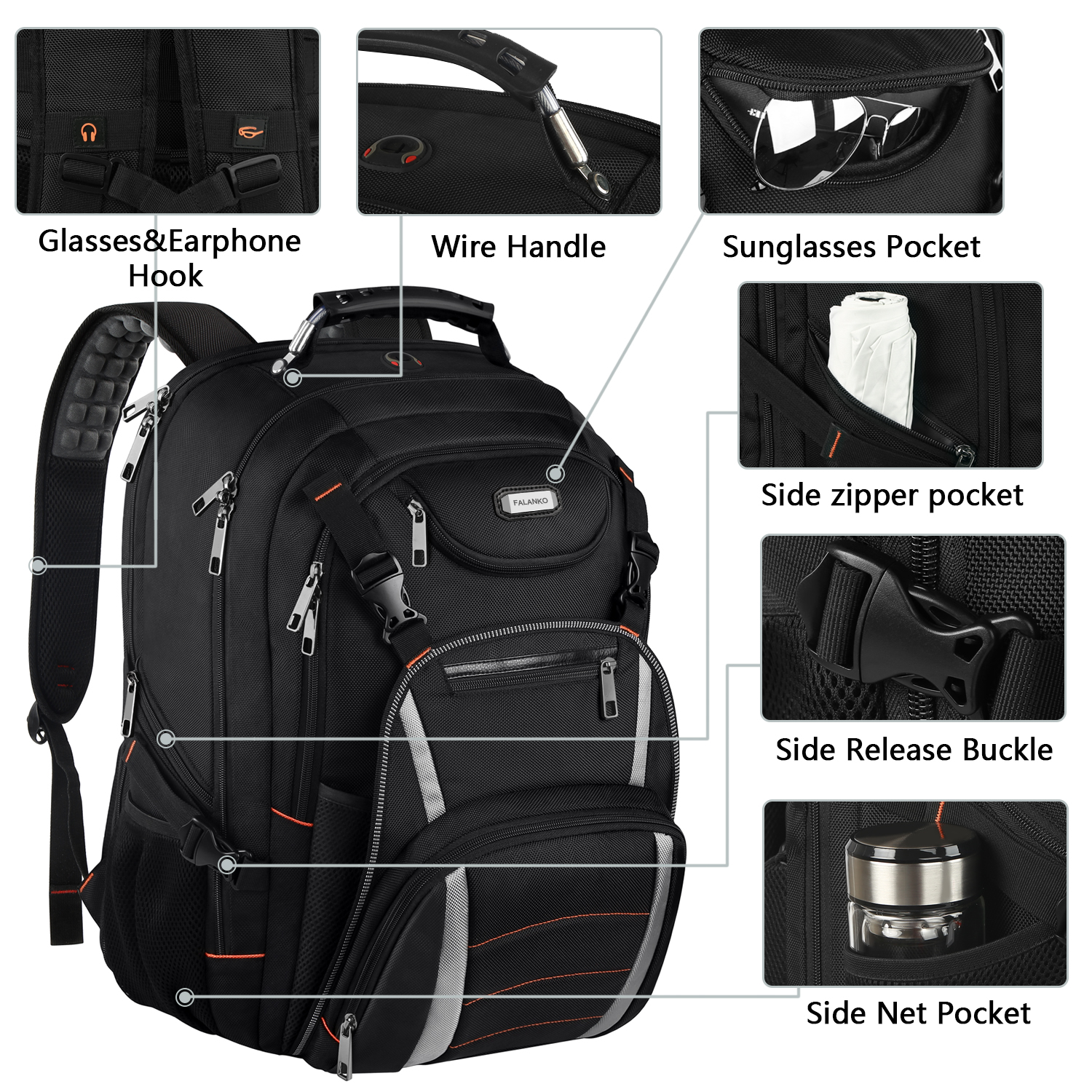 Watch backpack with USB cable on Amazon Live