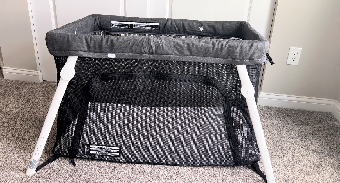 Watch How To Install The Guava Lotus Travel Crib on Amazon Live