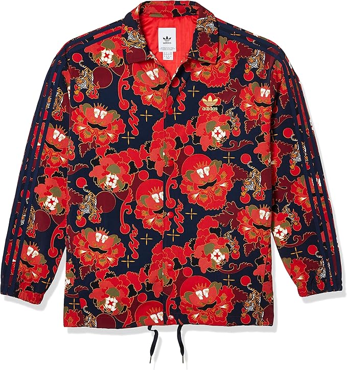 adidas Originals Men's Coach Jacket Chinese New Year Collegiate Navy ...
