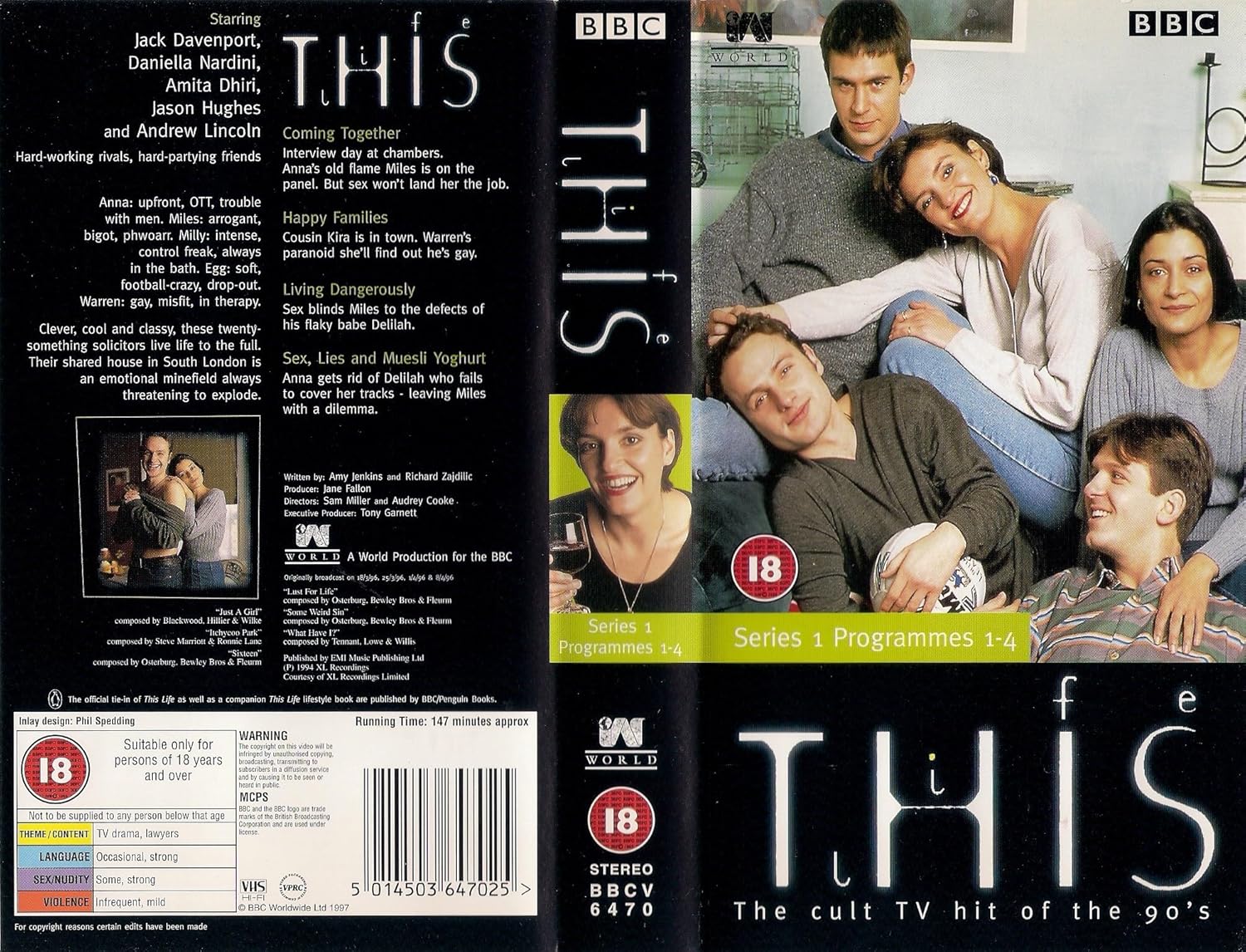 Amazon.co.jp: This Life - Series 1-Eps 1 [VHS] : This Life: DVD