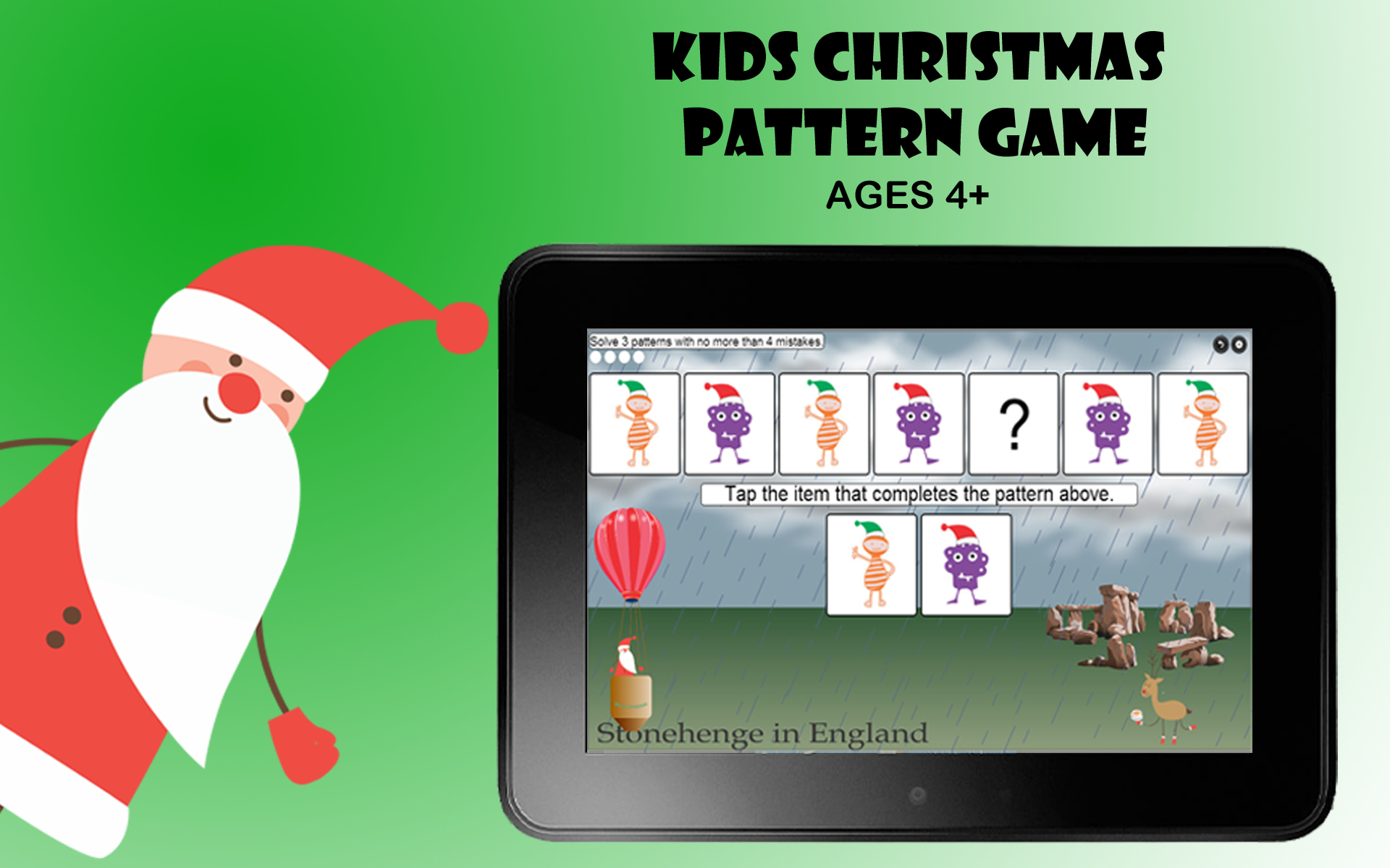 Free Kids Christmas Pattern Game - App on the Amazon Appstore