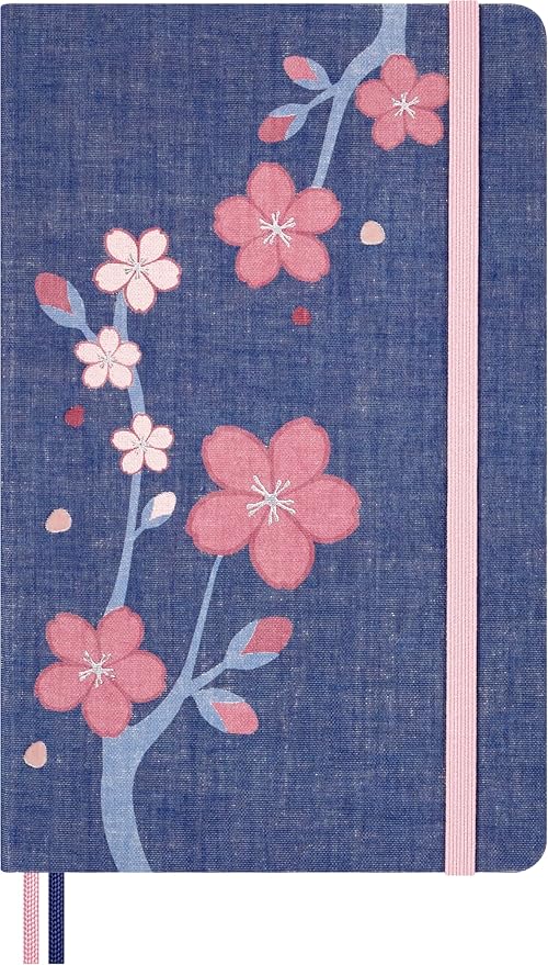 Amazon.com: Moleskine Limited Edition Sakura Notebook, Hard Cover ...