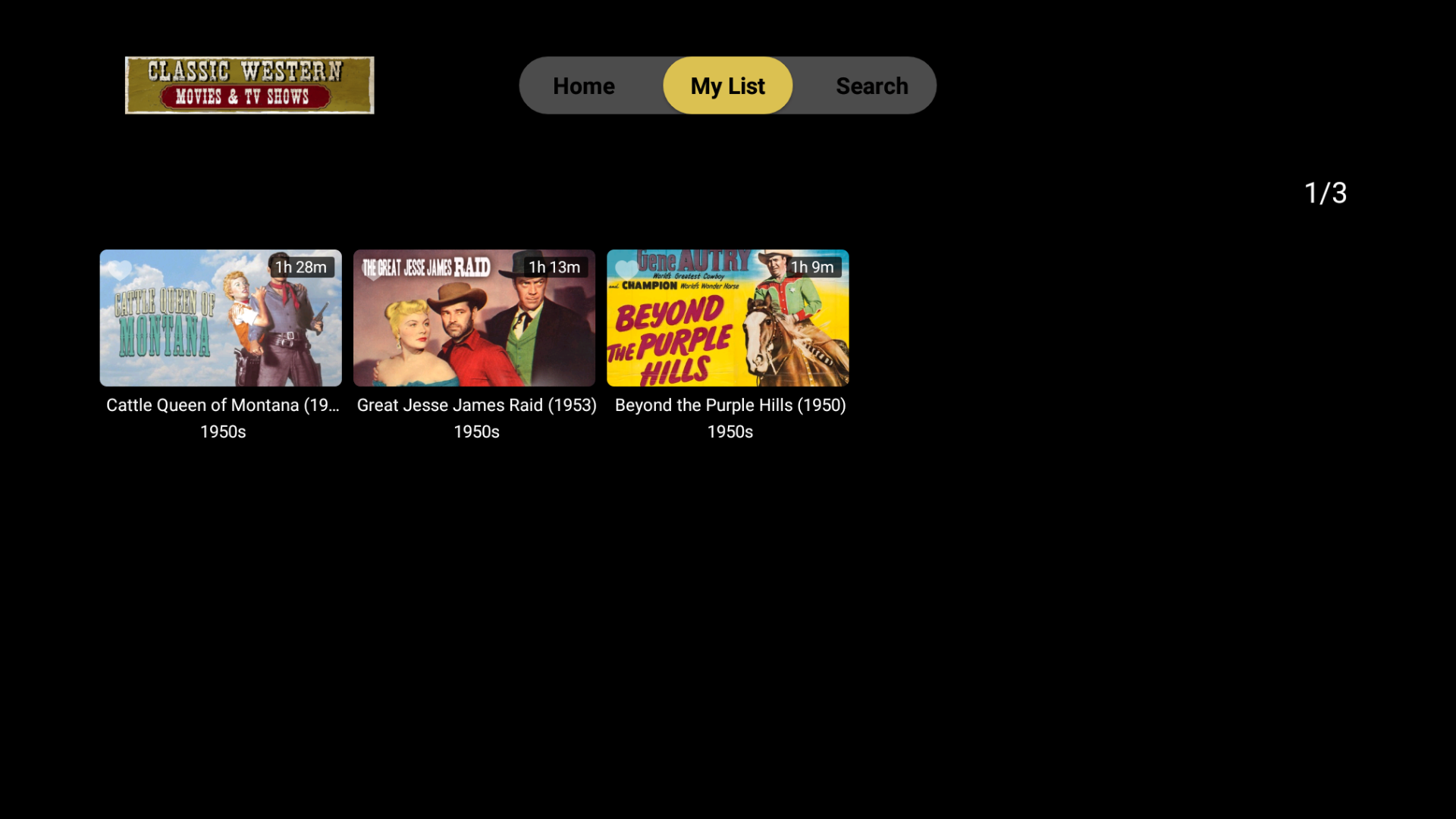 Classic Western Movies & TV Shows - App on Amazon Appstore