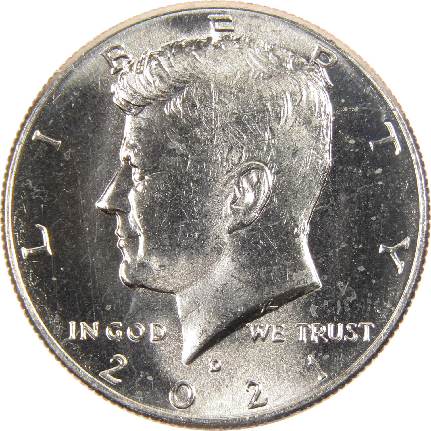 2021 D Kennedy Half Dollar BU Uncirculated Clad 50c Coin at Amazon's ...