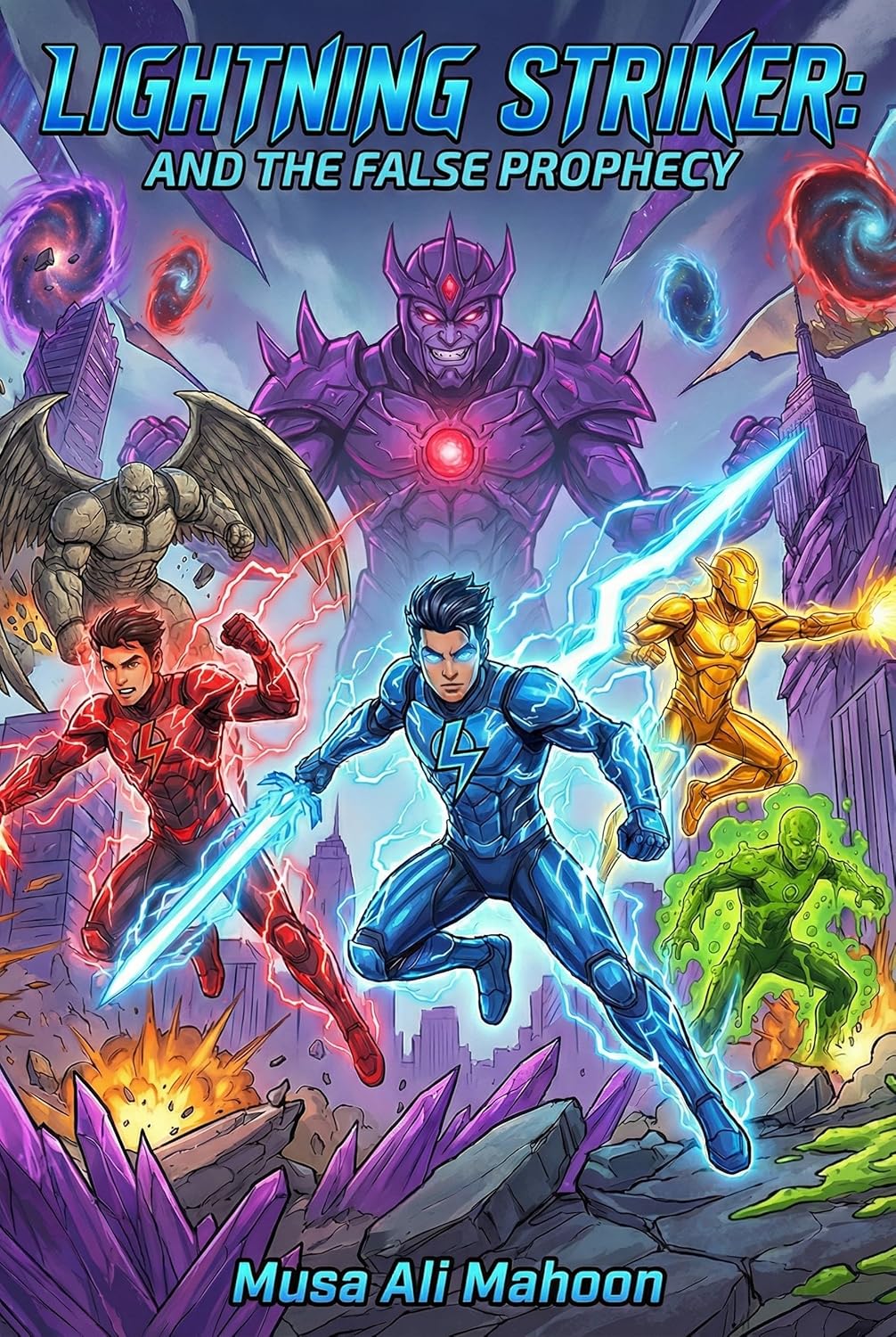 Lightning Striker and The False Prophecy eBook : Mahoon, Musa: Amazon ...