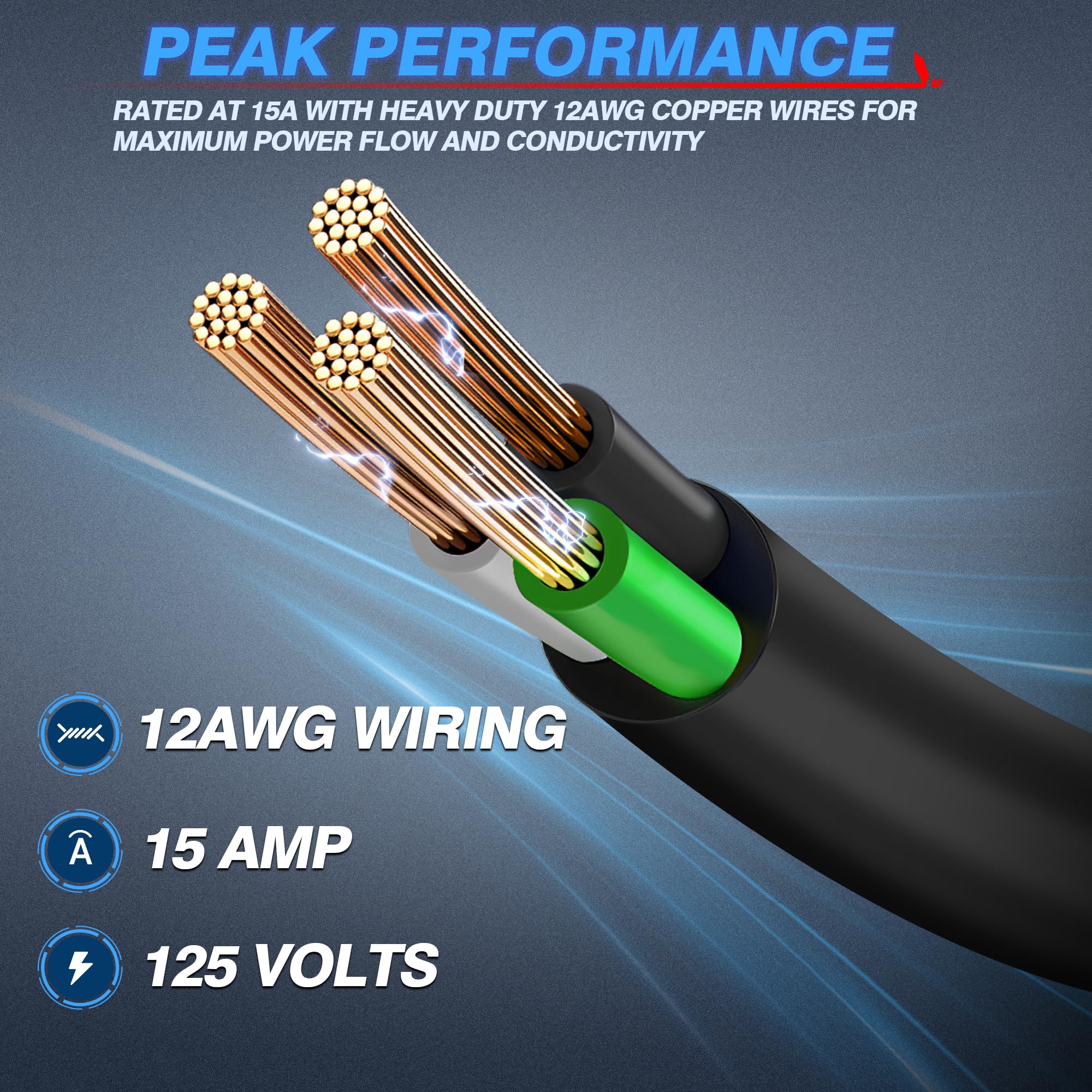 Snapklik.com : MICTUNING 15Amp 125V AC Port Plug