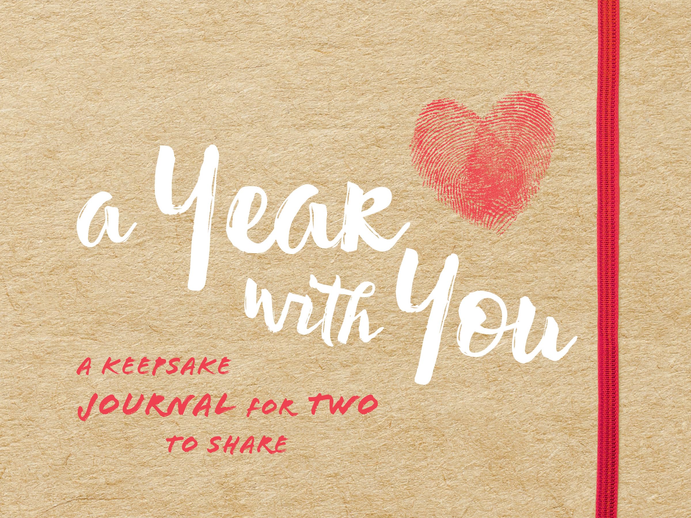 Amazon.com: A Year with You: A Keepsake Journal for Two to Share ...