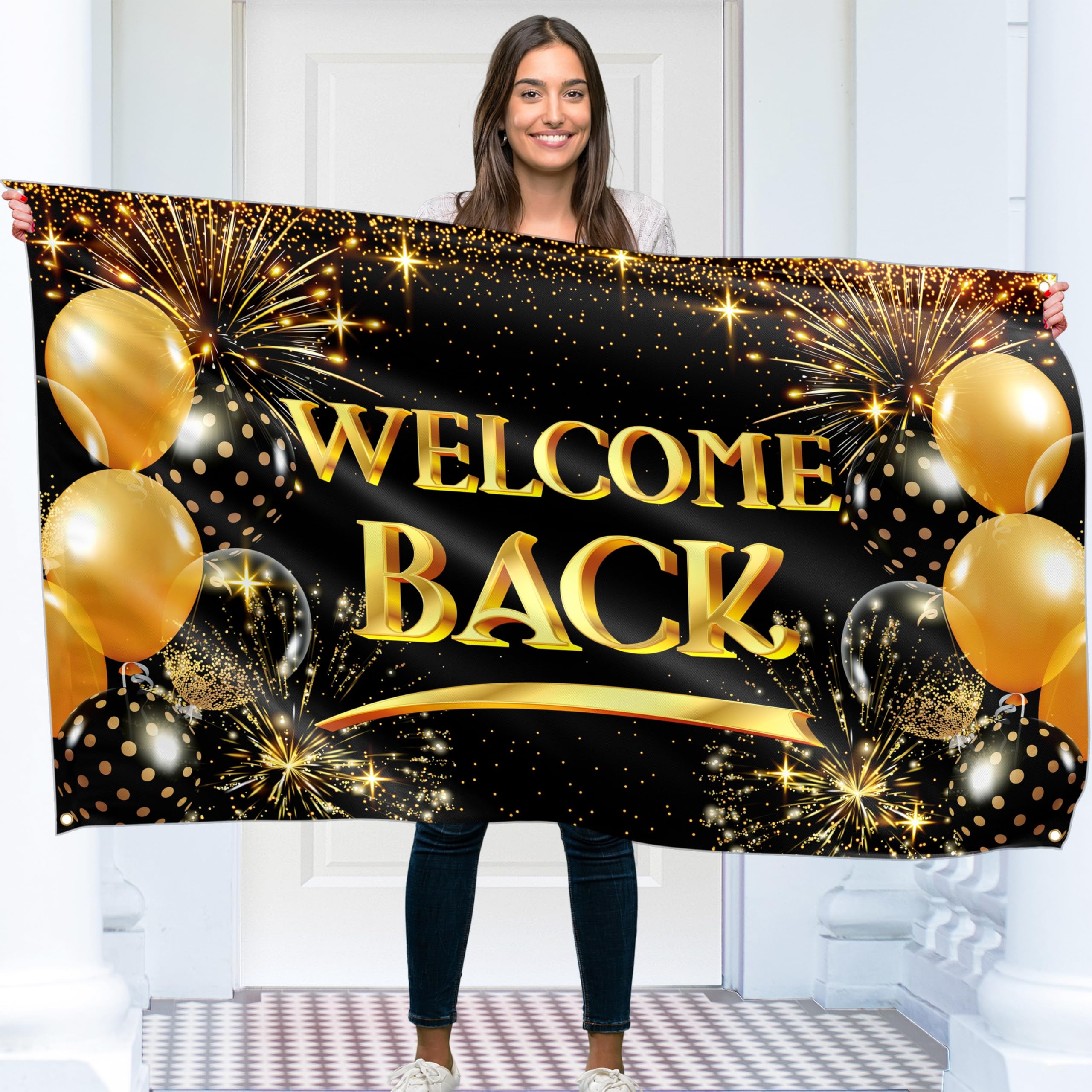 Welcome Back Banner – Welcome Home Banner – Welcome Home decorations ...
