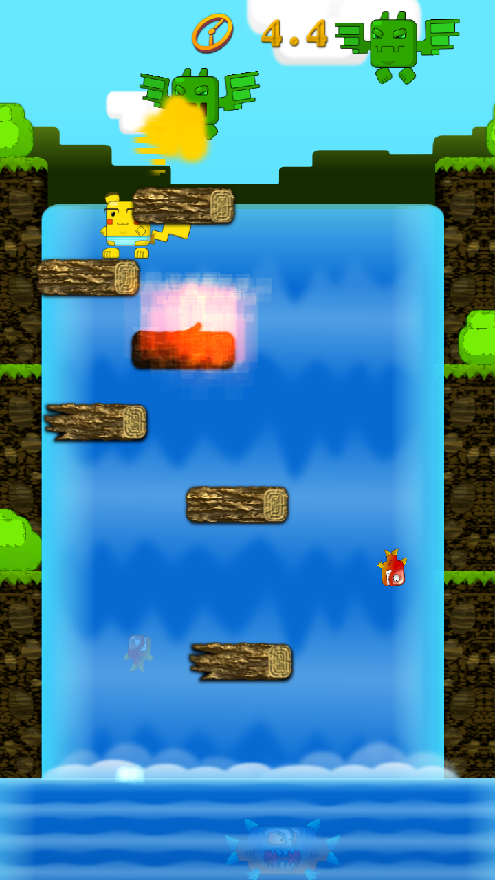 Cubemon Waterfall Jump:Amazon.co.jp:Appstore for Android