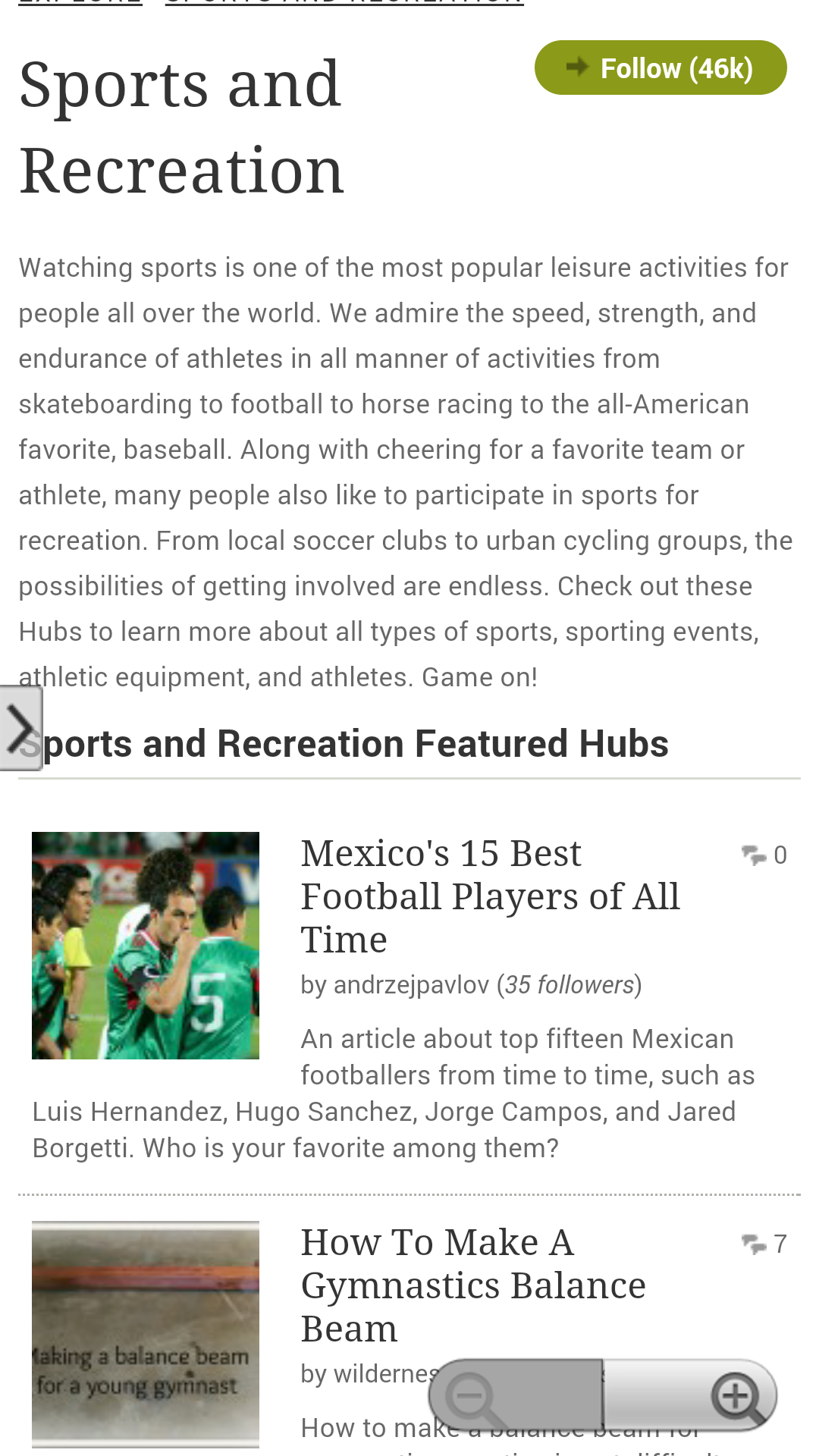 HubPages - Application sur Amazon Appstore