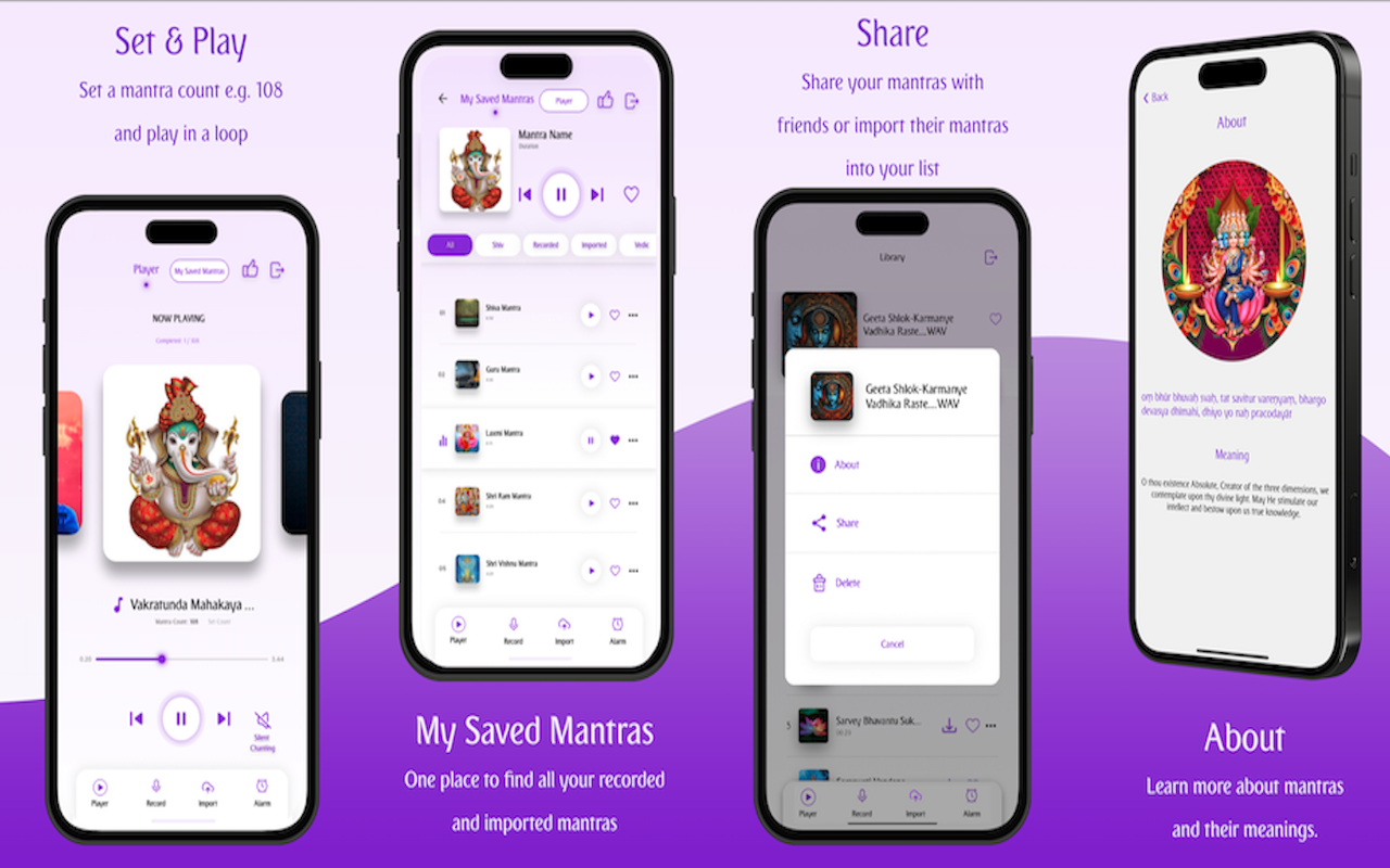 Mantra Repeater : Chant a mantra in your own voice. - App on Amazon ...