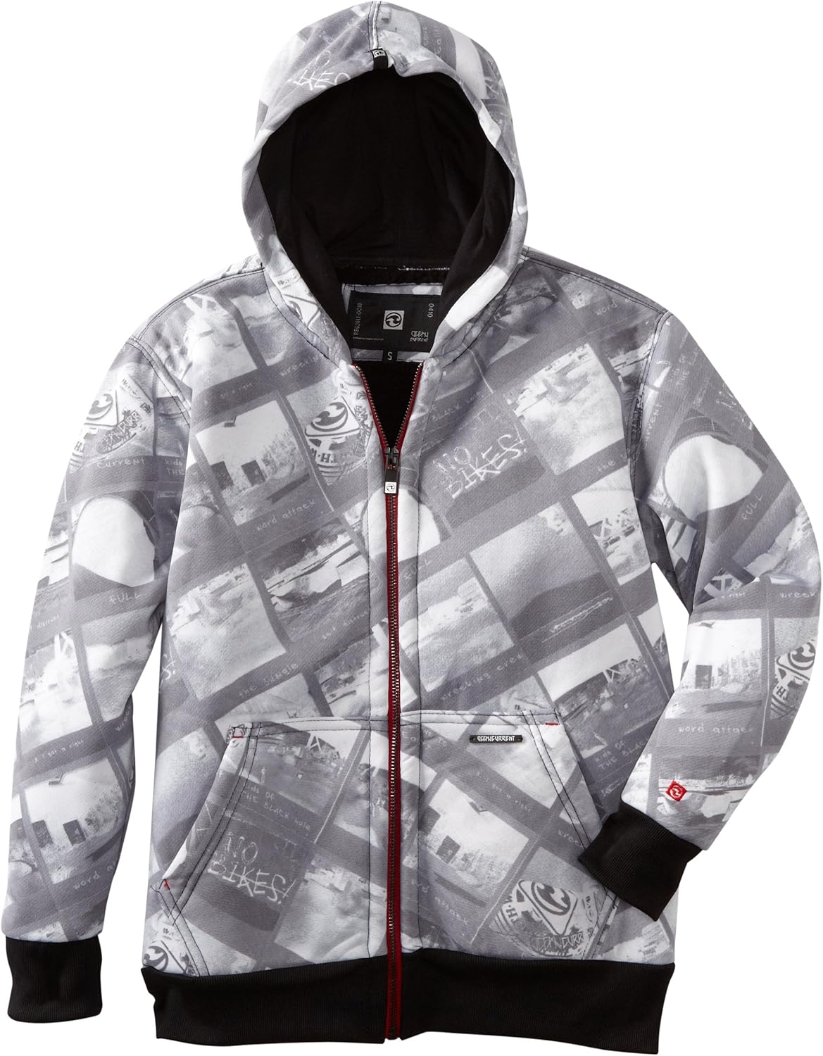 Amazon.com: Ocean Current Big Boys' Binder Sherpa, White, Small: Fleece ...