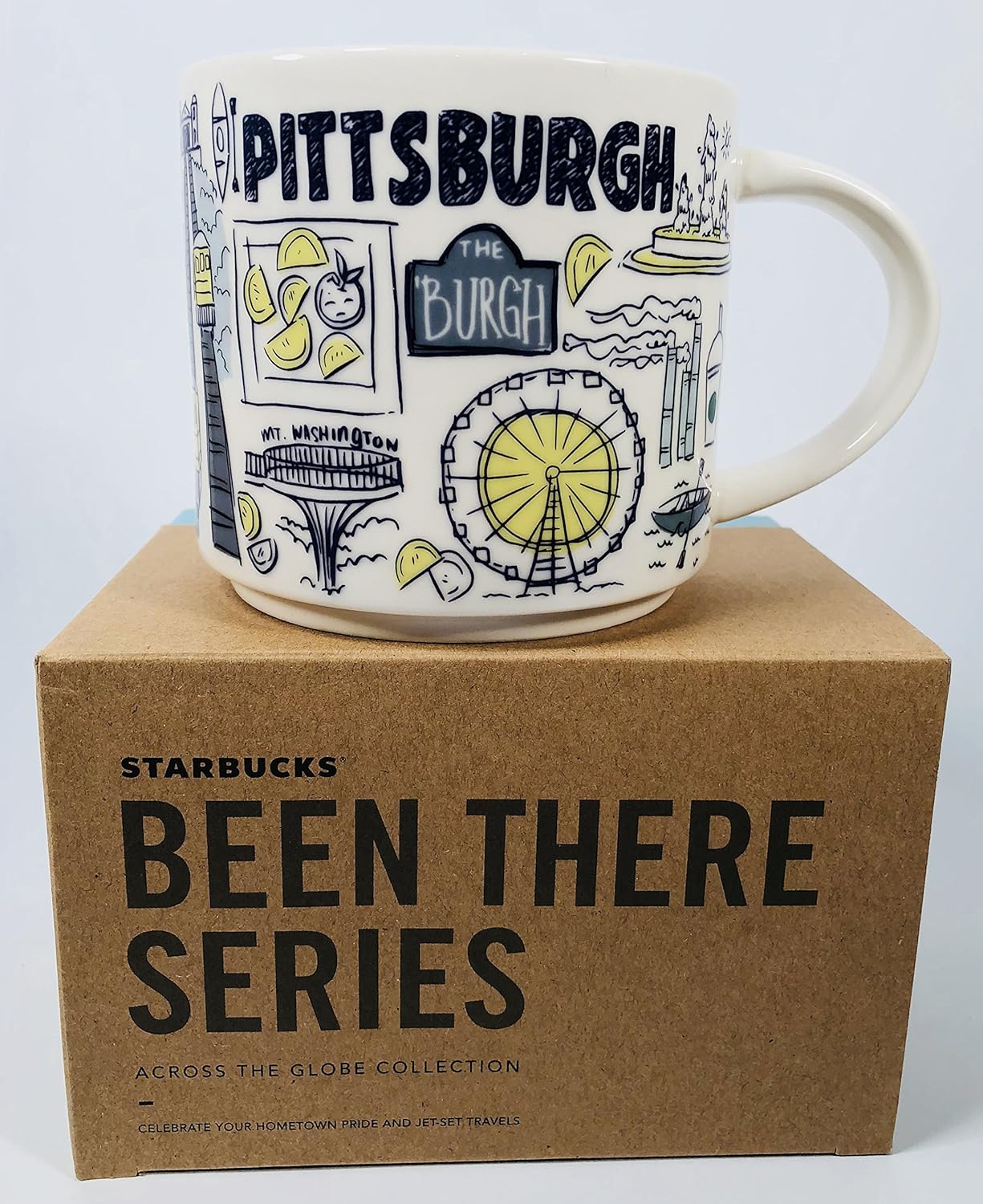 Starbucks Pittsburgh Mug Been There Series Across the Globe Collection ...