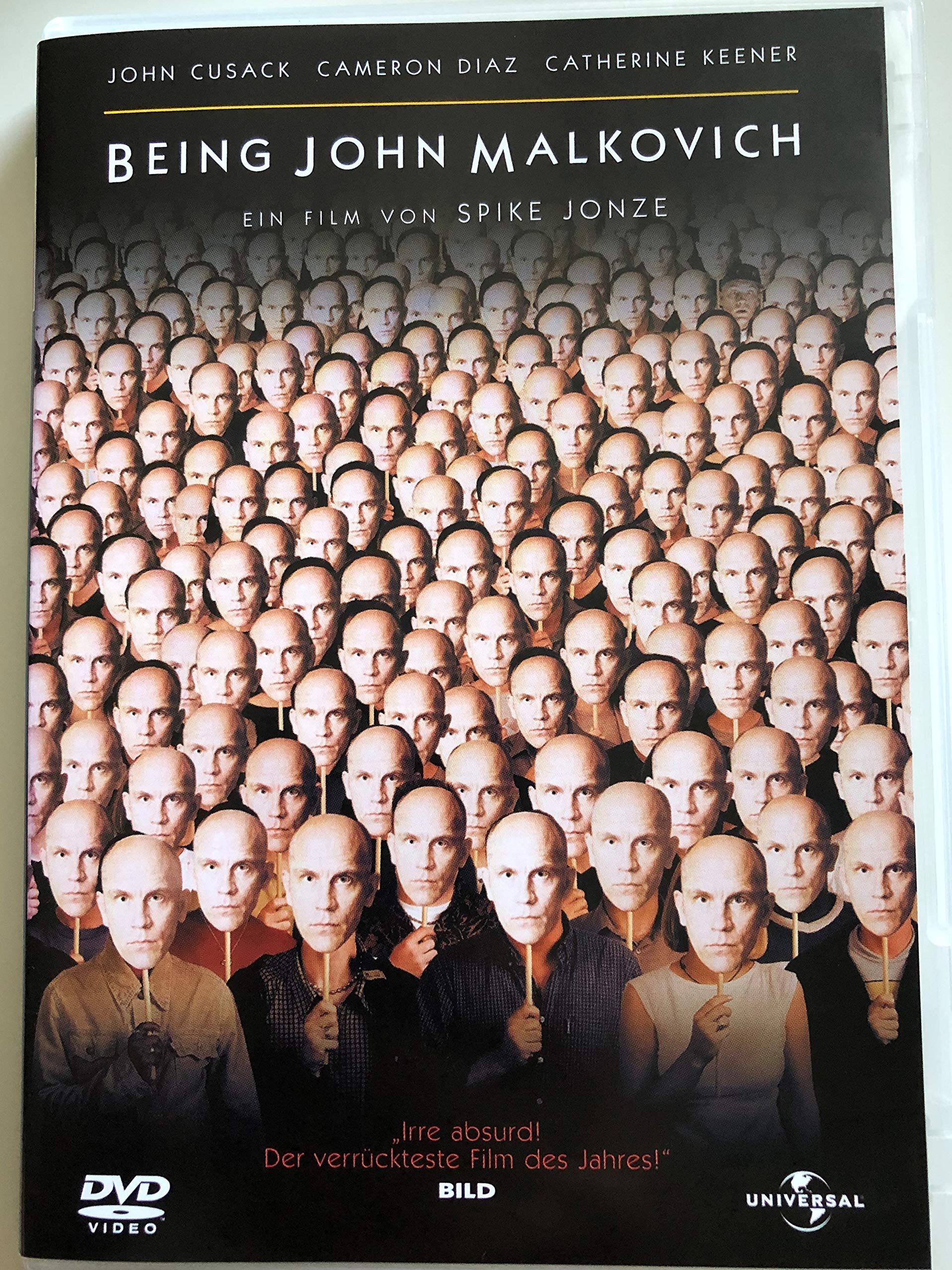 Being John Malkovich: Amazon.de: Malkovich, John, Diaz, Cameron, Cusack ...