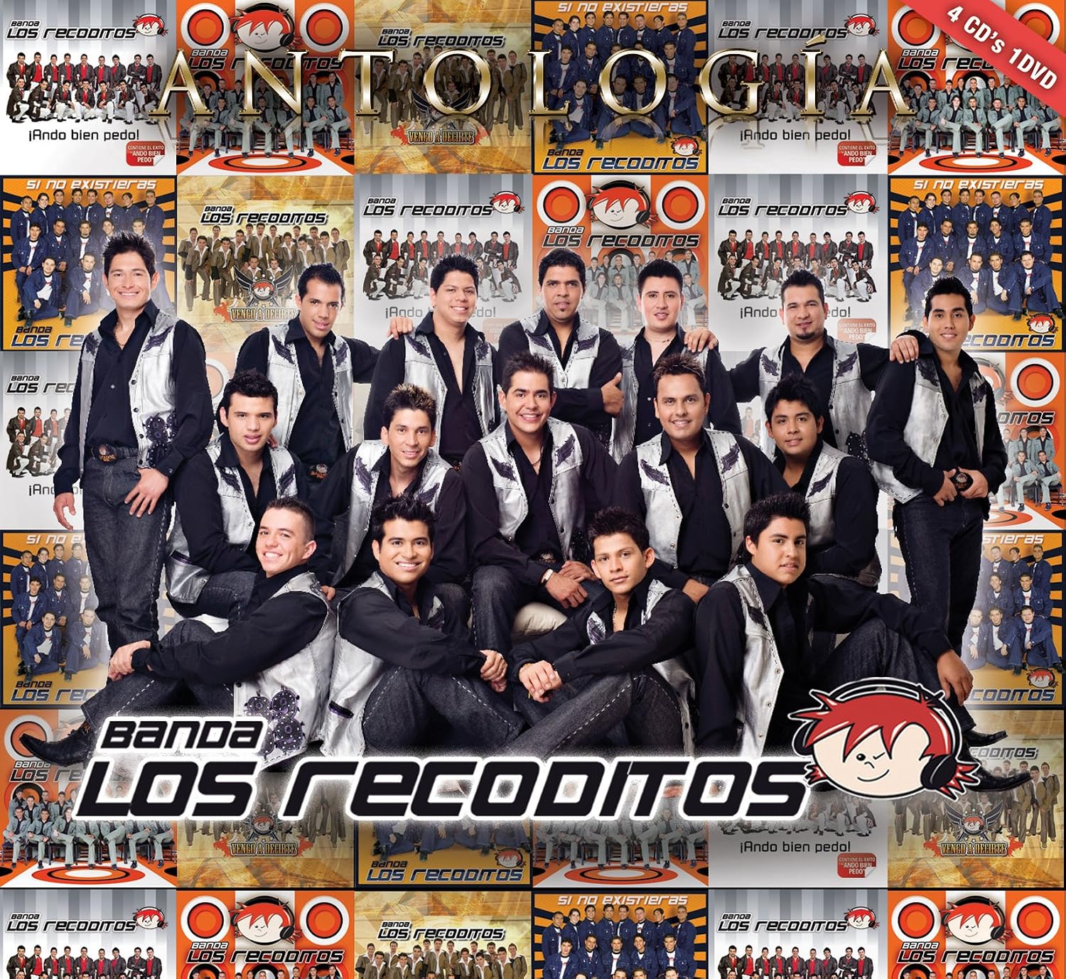 Amazon.com: ANTOLOGIA "BANDA LOS RECODITOS" [4 CD'S + 1 DVD] IMPORT ...