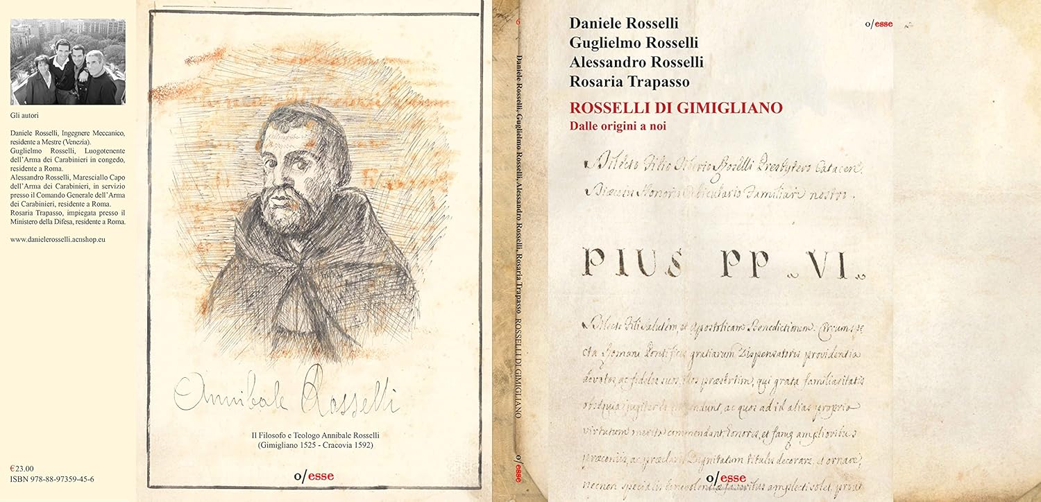 Amazon.com: Rosselli's from Gimigliano Genealogical tree (Rosselli di ...