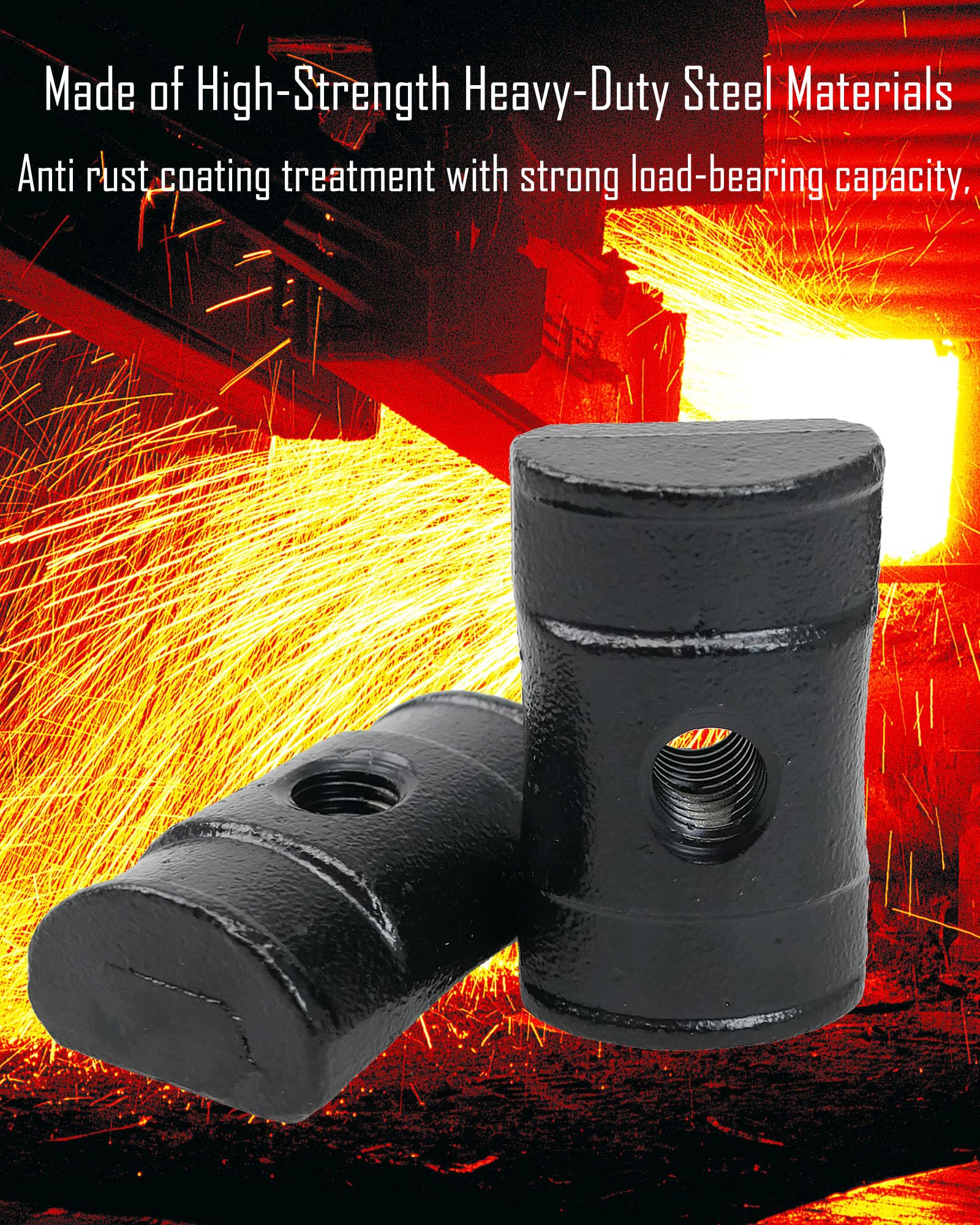Bar Nuts Autoacc Torsion Adjustment Block Nuts With Bolts For Chevy ...