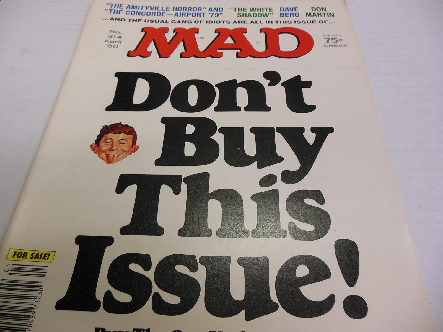 Mad Magazine No.214 April 1980: MAD Magazine: Amazon.com: Books