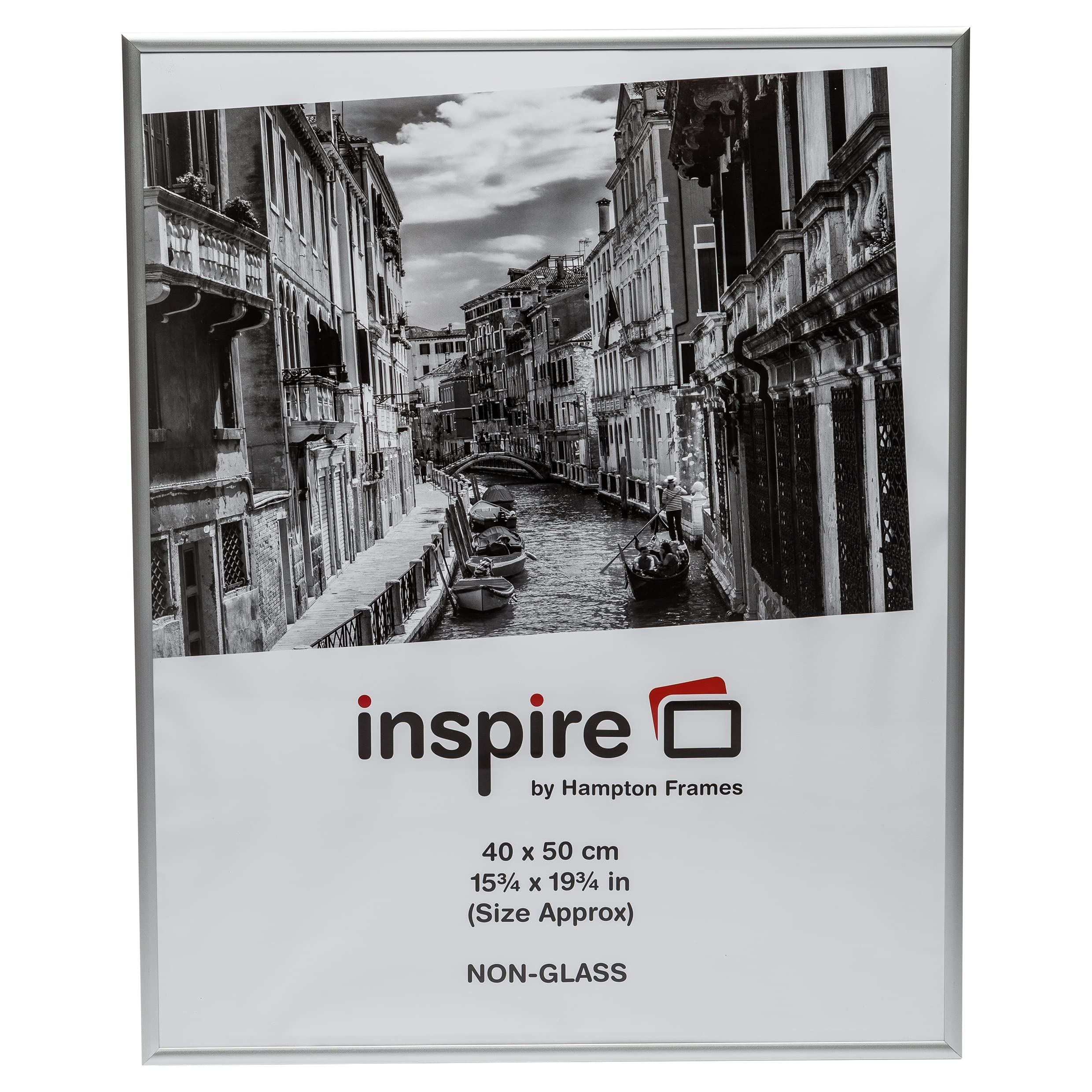 Hampton Frames ALUMINIUM Poster Certificate Photo Frame Acrylic (Non ...