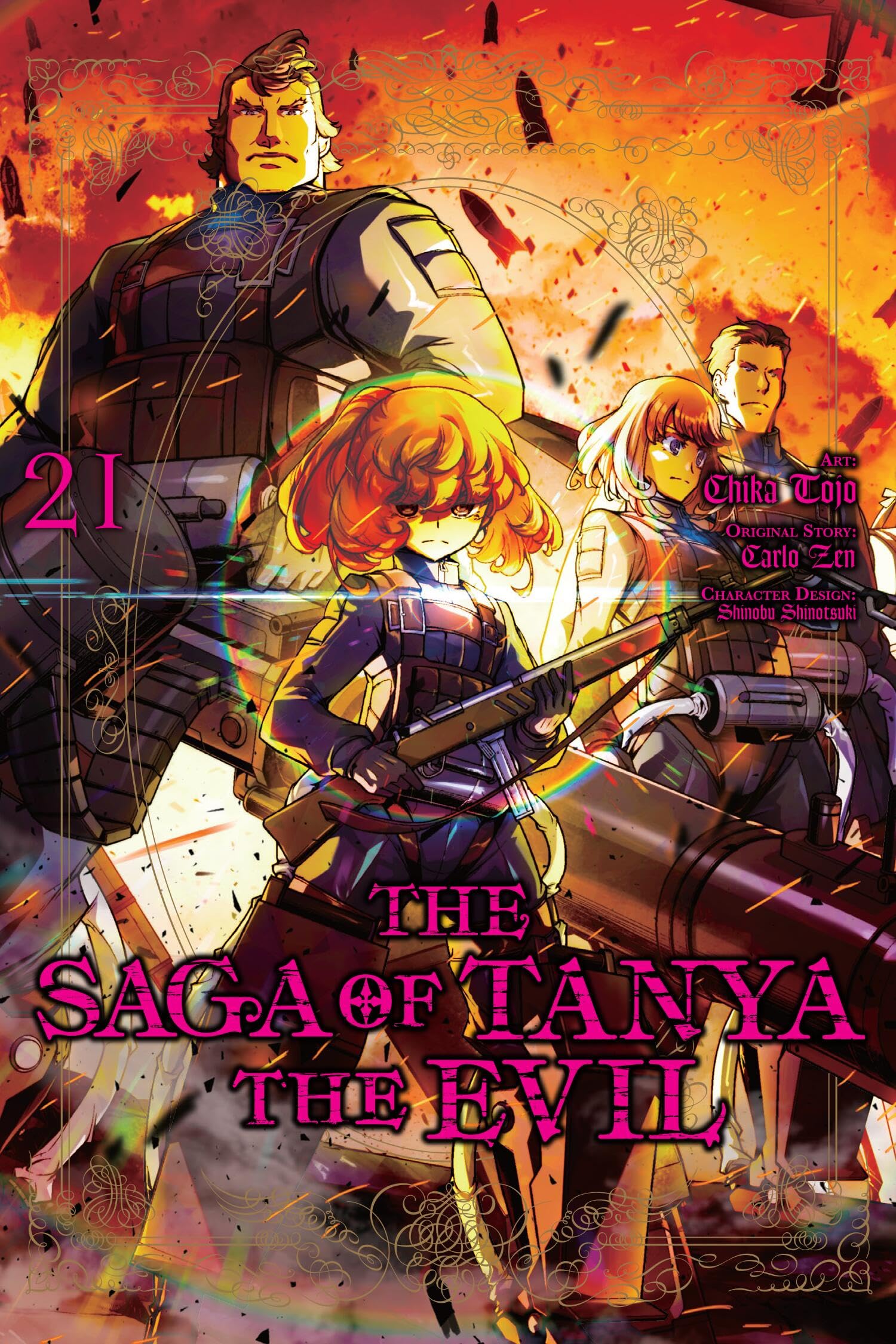 The Saga of Tanya the Evil, Vol. 21 (manga) (SAGA OF TANYA EVIL GN ...