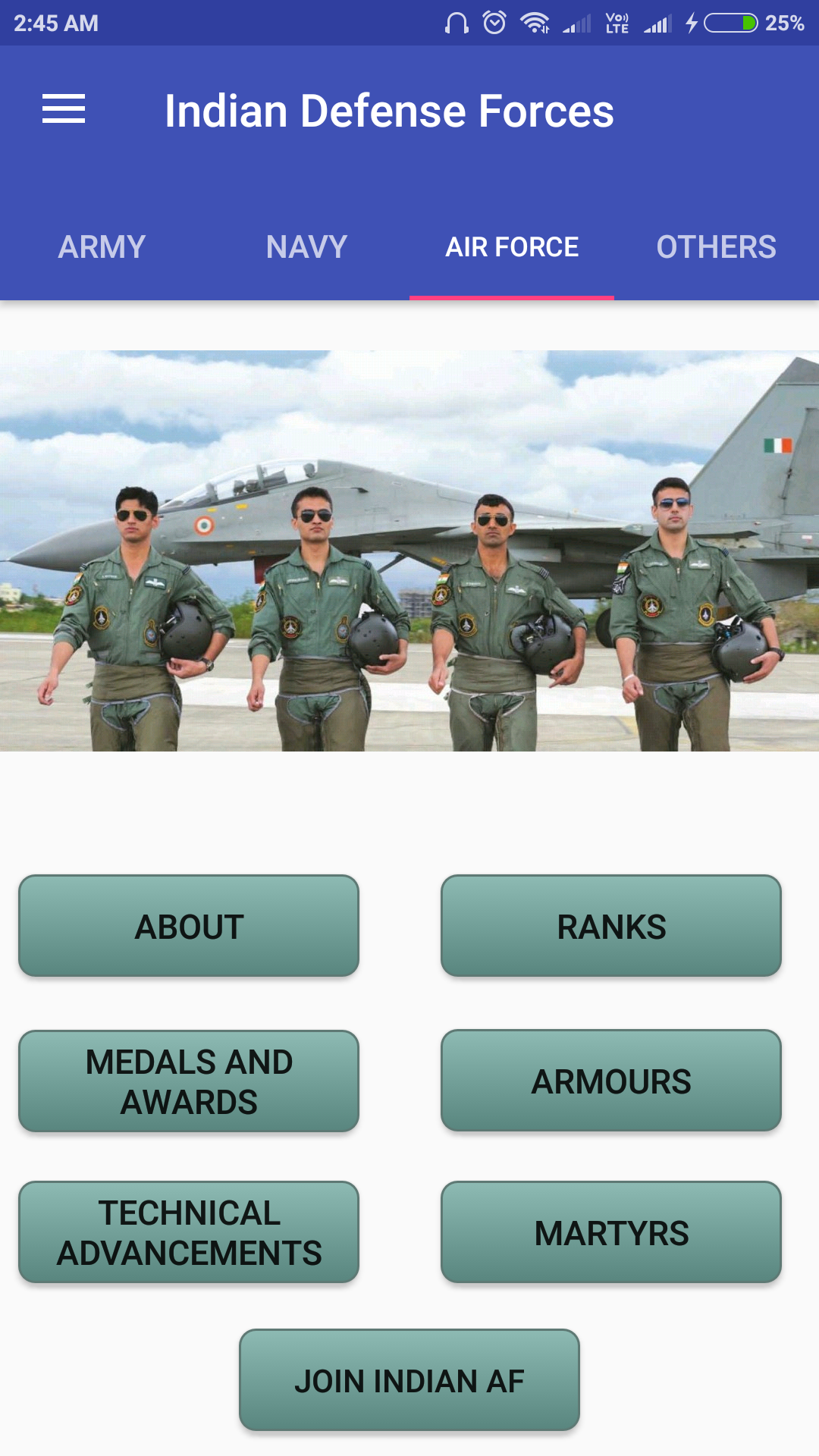 Indian Defense Forces - App on Amazon Appstore