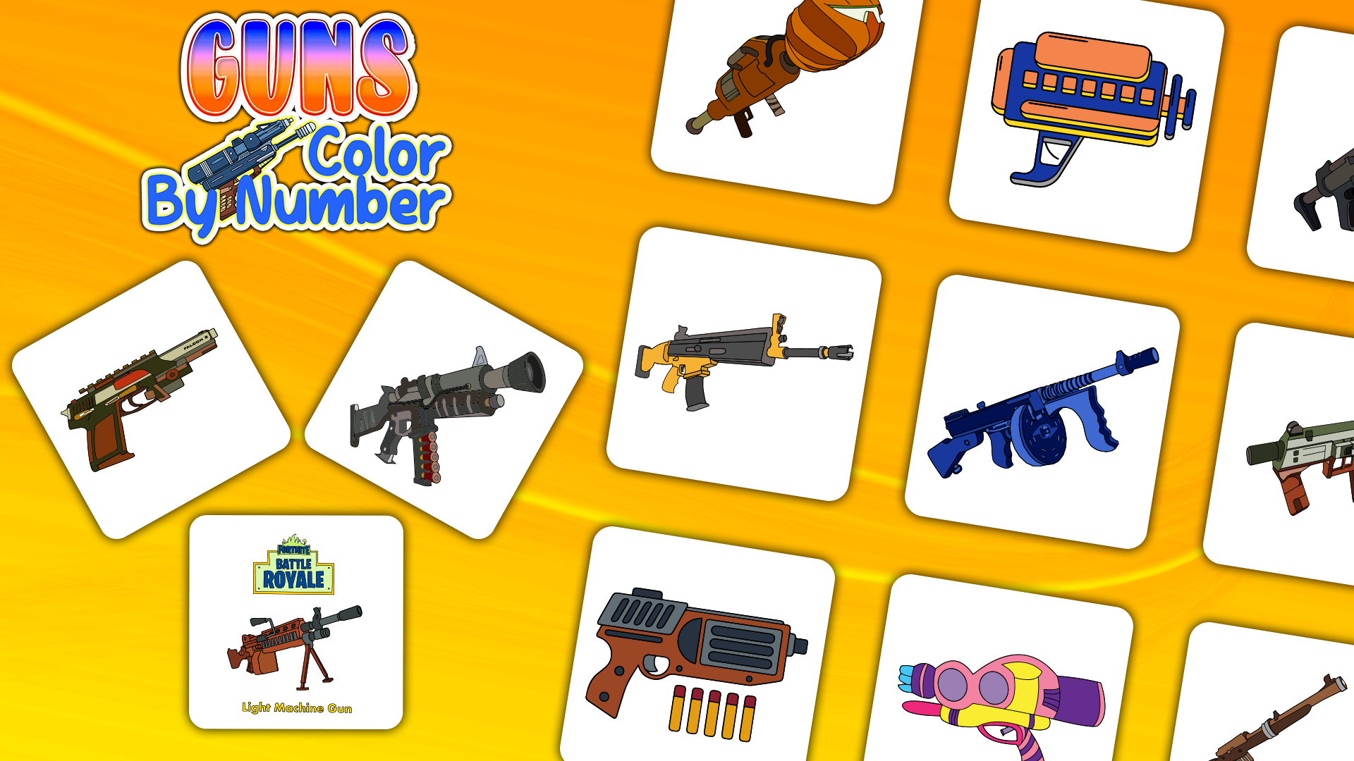 Army Guns and Weapons Coloring Book - App on Amazon Appstore