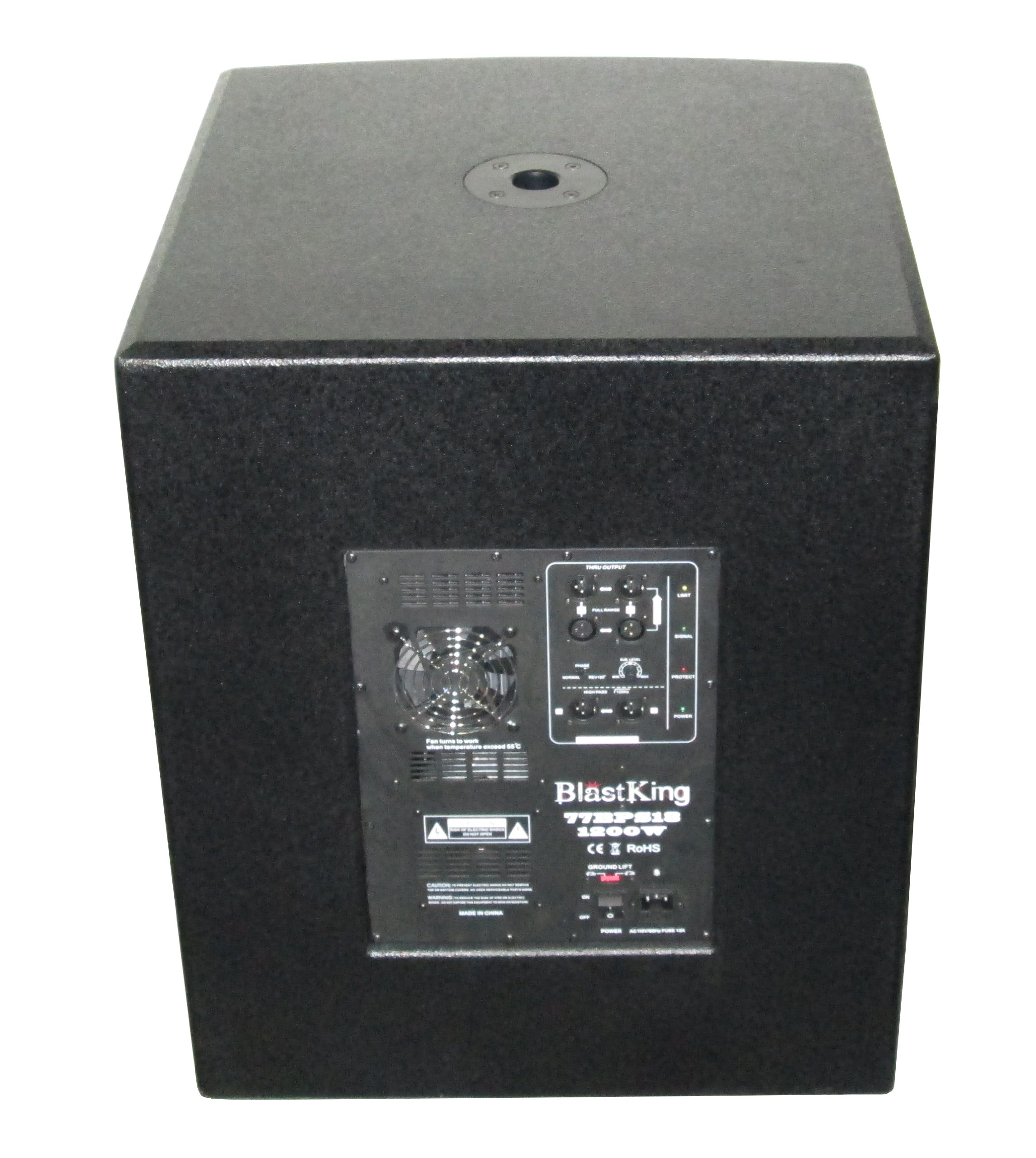 Blast King I77bps18 Active Subwoofer 1200 Watt Woofer 18 Inch ...