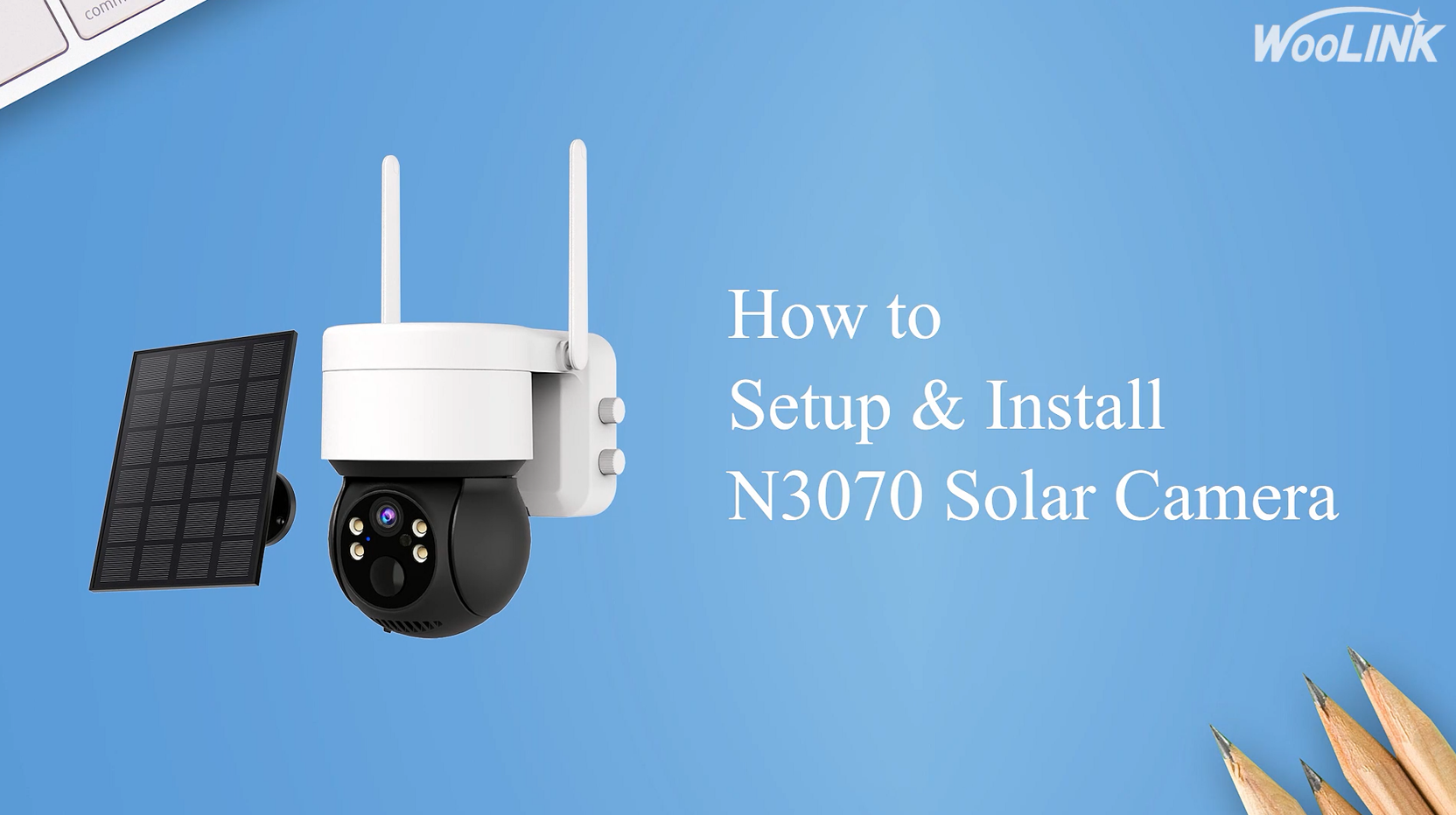 Watch WOOLINK Solar Security Camera on Amazon Live