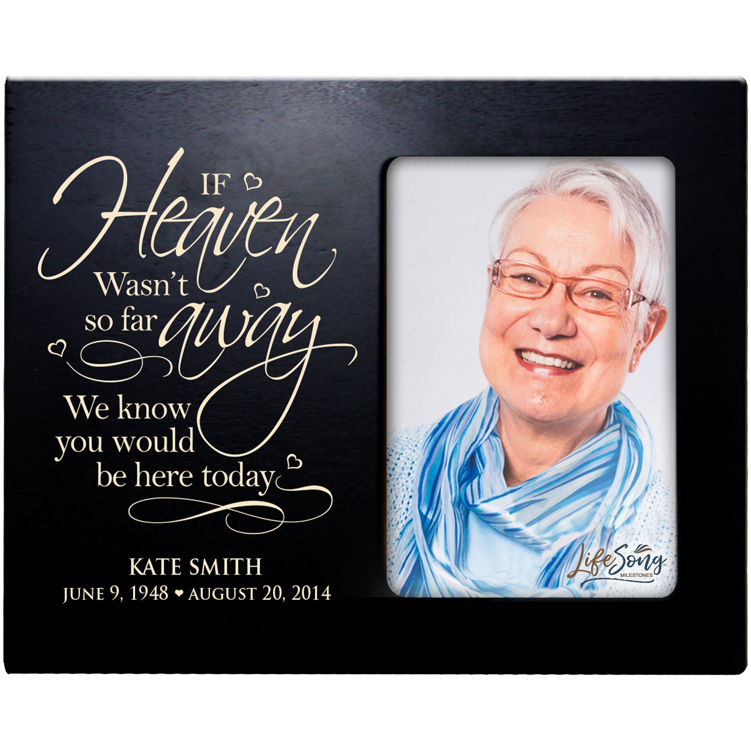 Amazon.com - LifeSong Milestones Personalized Memorial Sympathy Picture ...