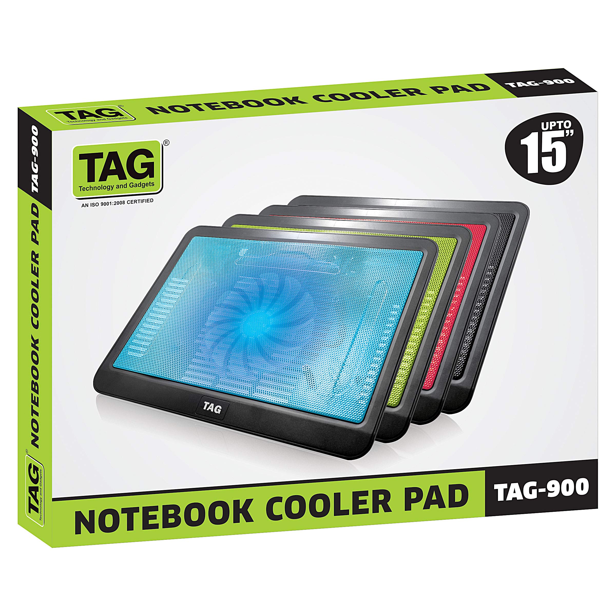 Amazon.in: Buy TAG Pad 900 Laptop Cooling Pad | Ultra Slim and Sturdy ...