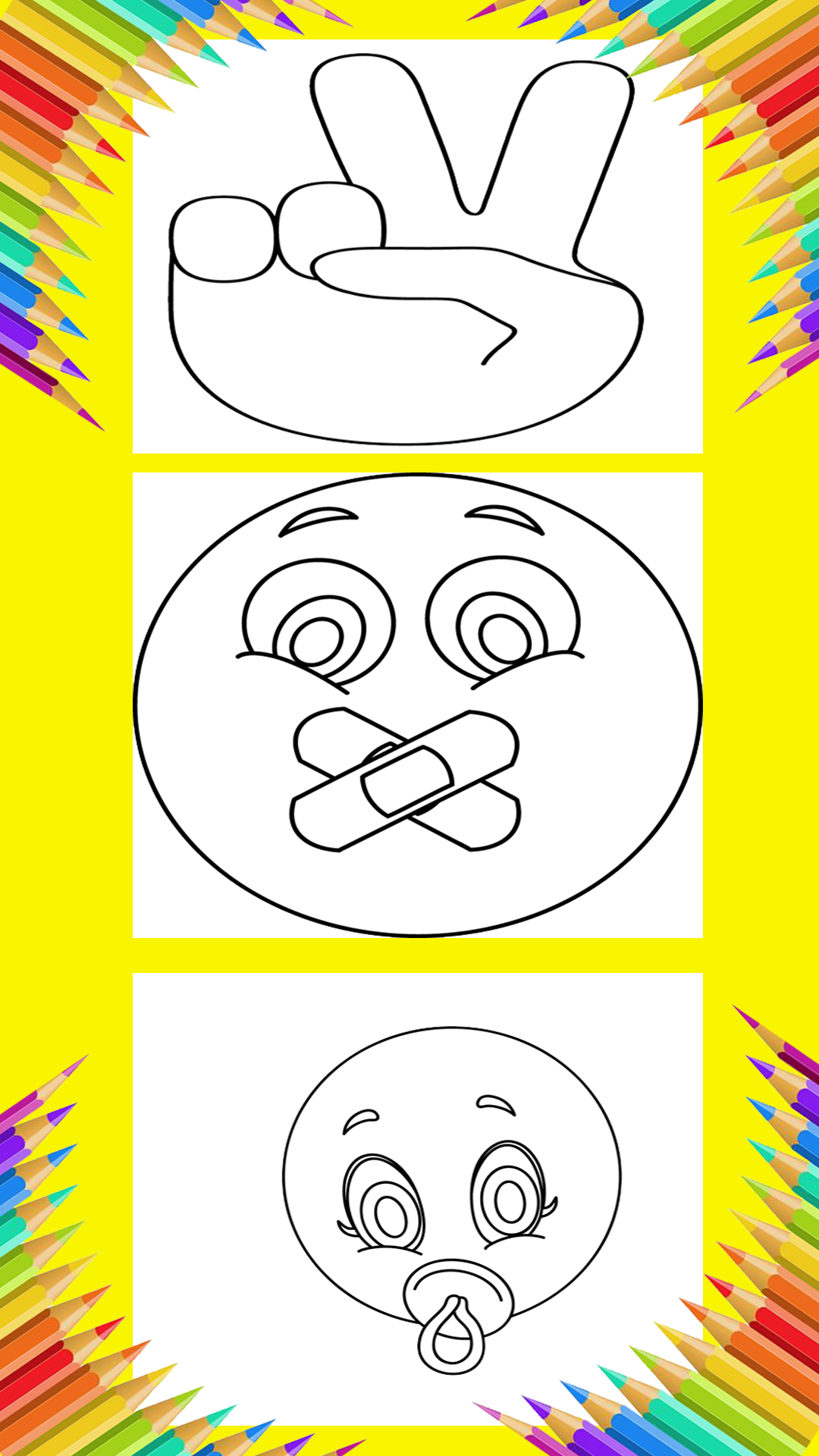 E mojjI coloring book game - App on Amazon Appstore