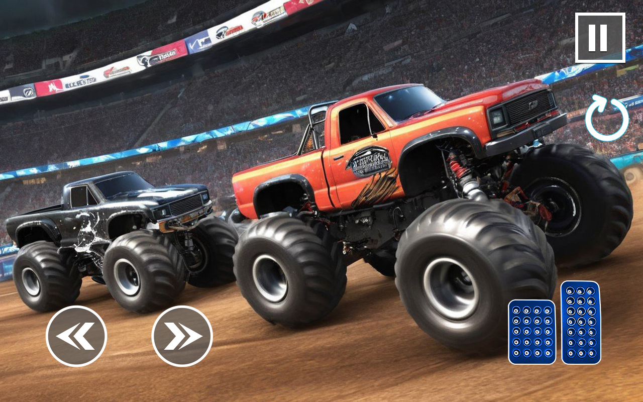 Real Black Monster Truck Derby Stunt Master Championship: Open World ...