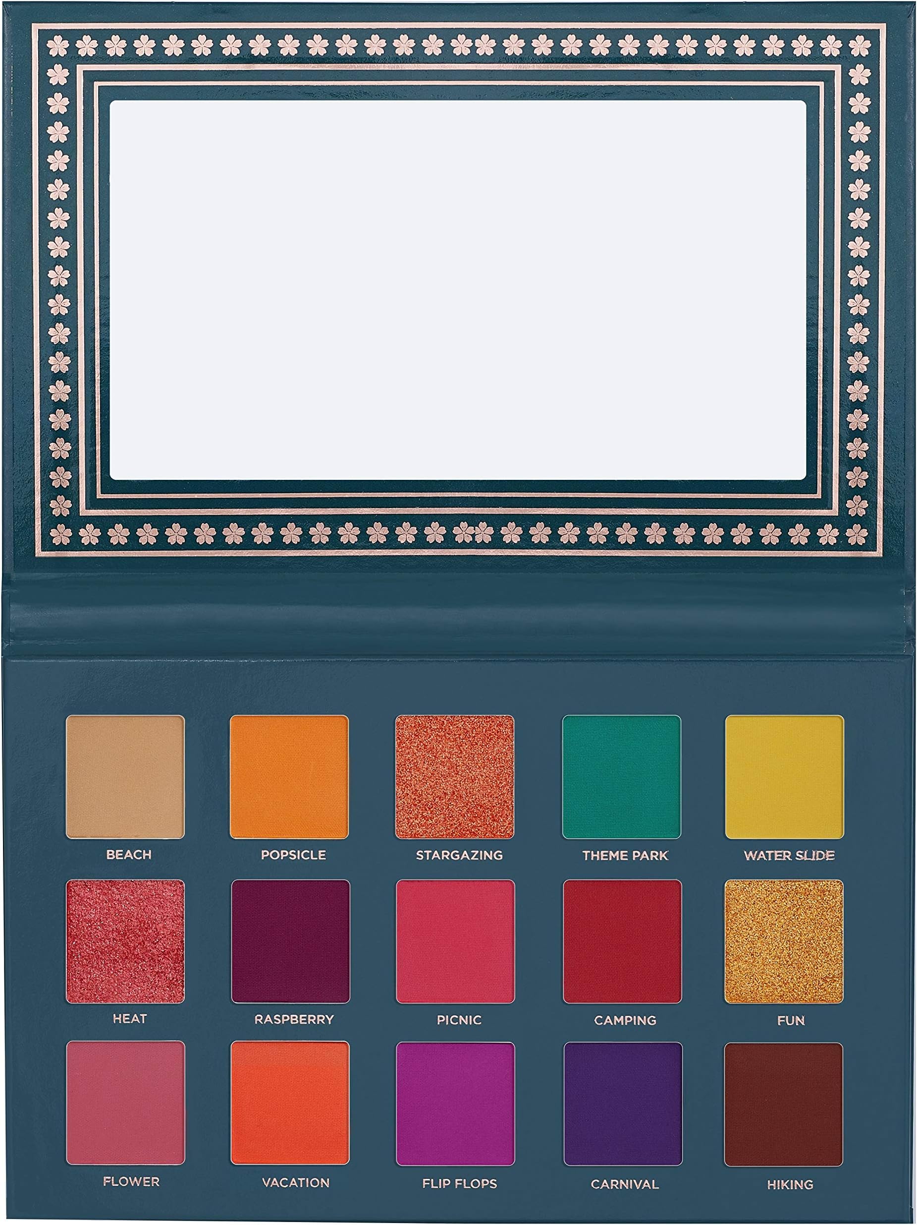 Amazon.com : Ace Beaute Scarlet Dusk Full Eyeshadow Palette (Ft. 12 ...