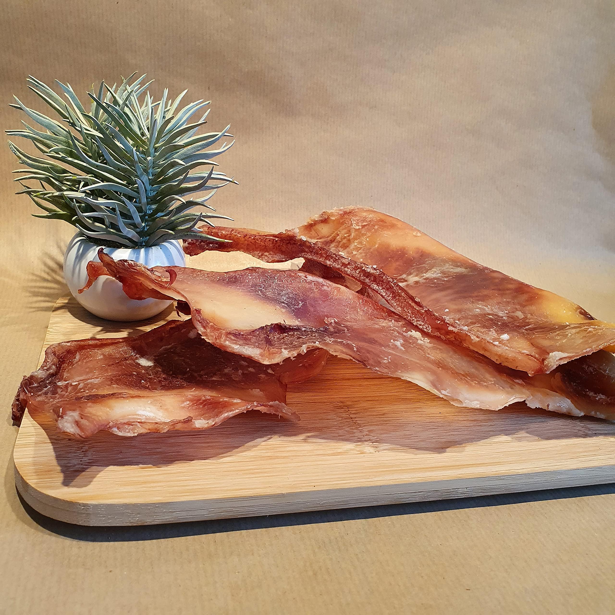 *Premium* 1kg Pure Moon Bone (Beef CartIlage) 100% Natural Dog Chews ...